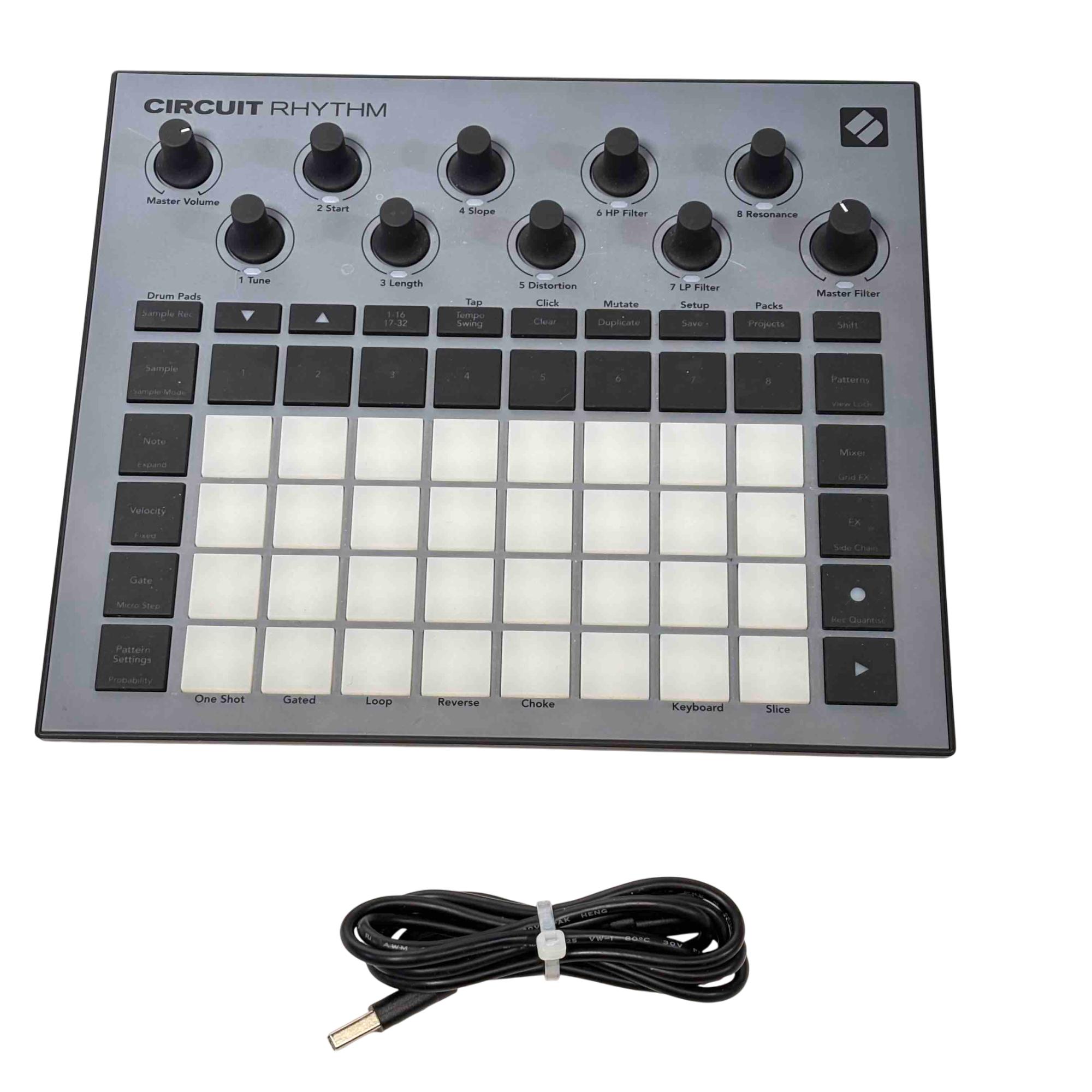 Novation Circuit Rhythm NMB 003 Sampler & Groovebox Beat Machine 0D2D ...