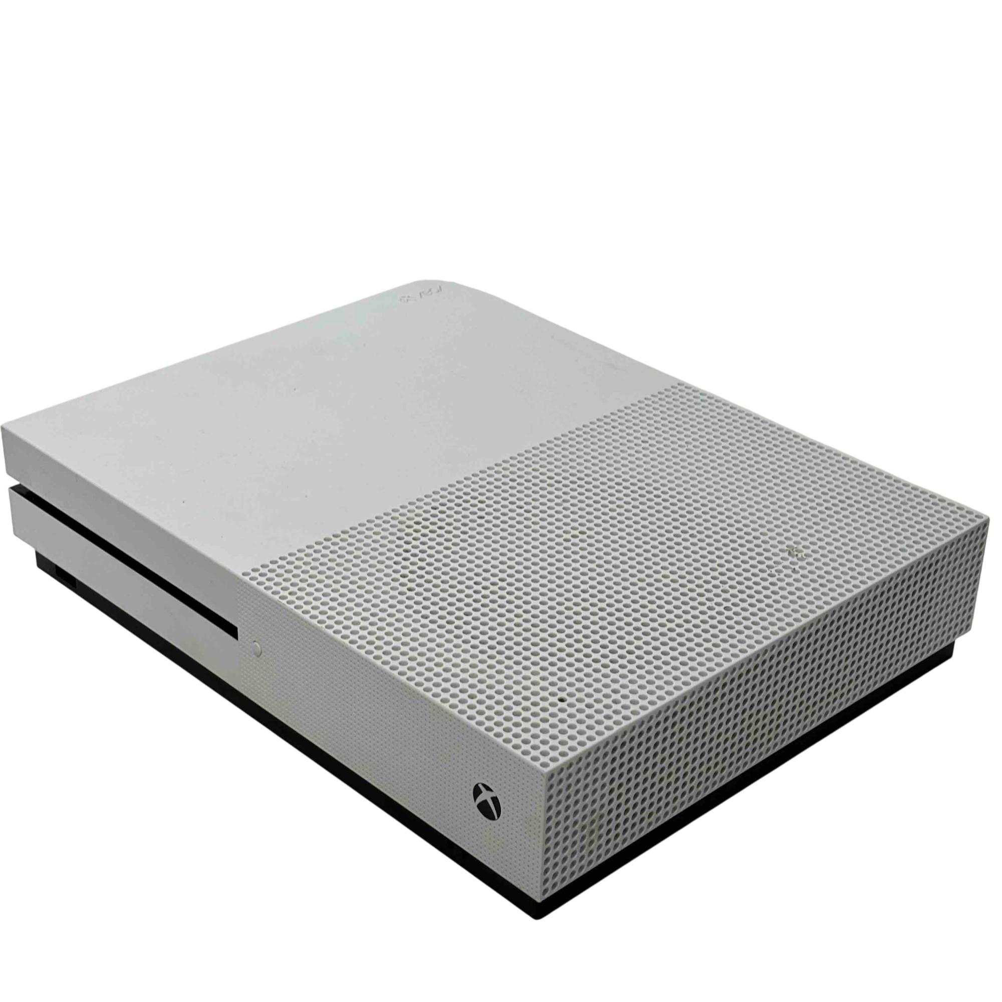 Microsoft Xbox One S 1681 White 500GB Disc Edition Home Video Game ...