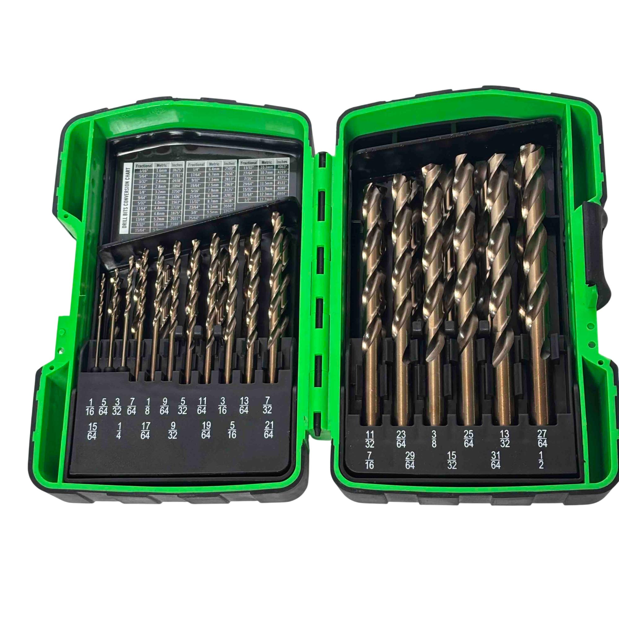 MAC Tools 6338DSB-G 29-Piece Cobalt Alloy Steel Drill Bit Set