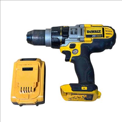 DeWalt DCD985 20V MAX Cordless Premium 3-Speed 1/2" Hammer Drill