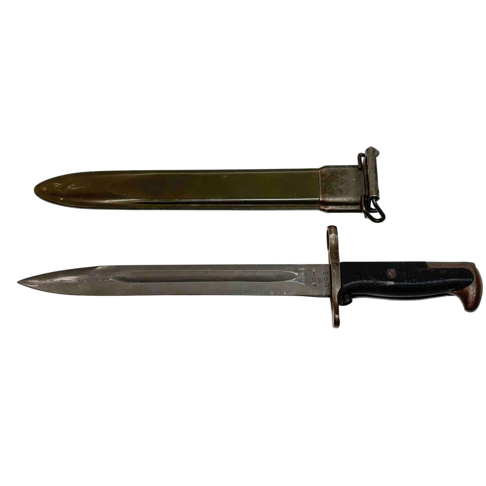 Vintage AFH WWII US M1 Garand Bayonet
