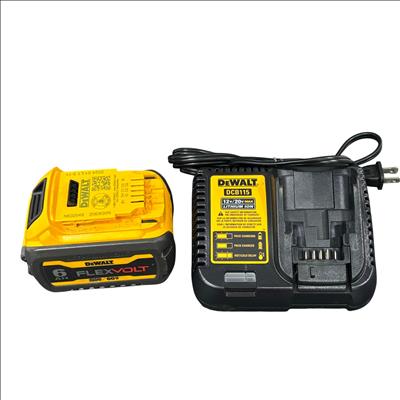 DeWalt DCB606 FLEXVOLT 20V/60V MAX 6.0Ah Battery & DCB115 Charger Combo