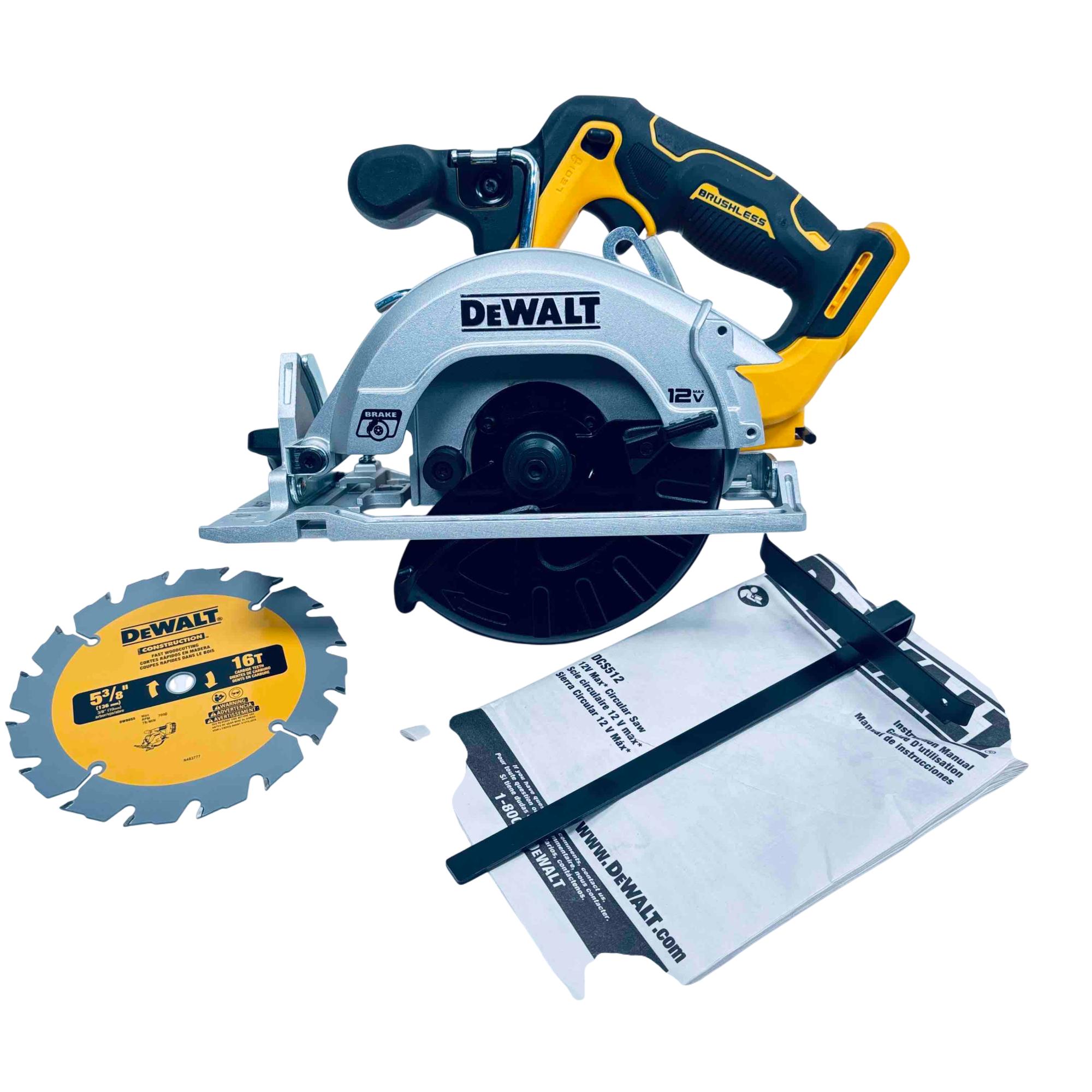 DeWalt DCS512 12V Cordless 5 3/8" Circular Saw Tool Only
