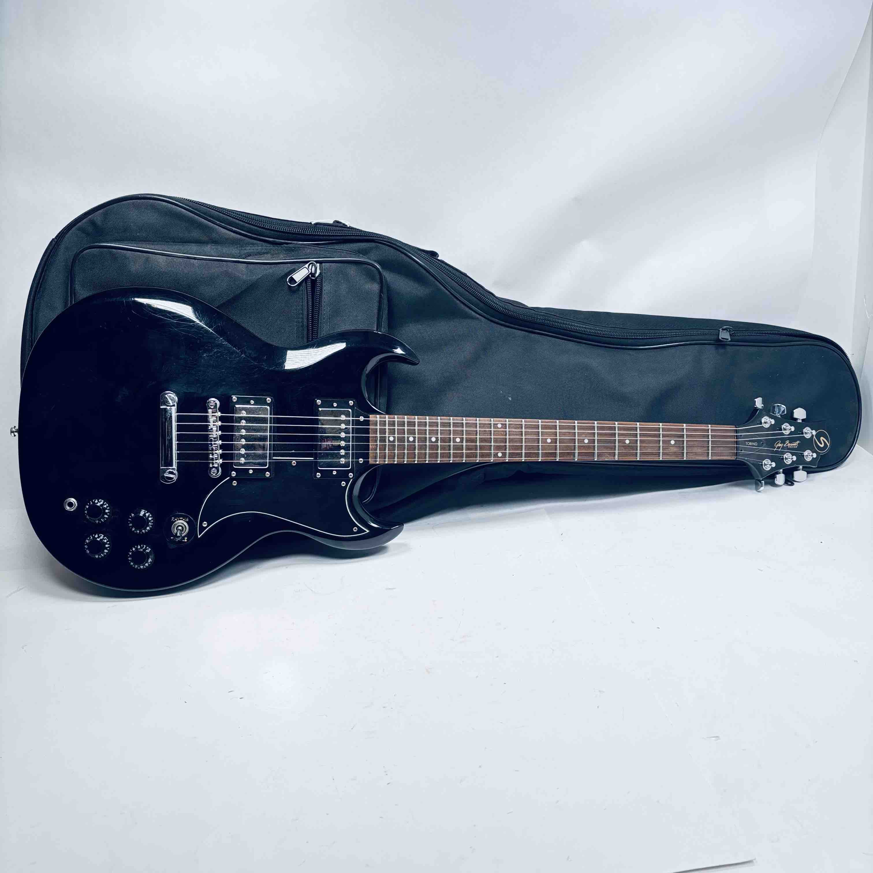 Samick Greg Bennett Torino TR-1BK Right-Handed Electric Guitar