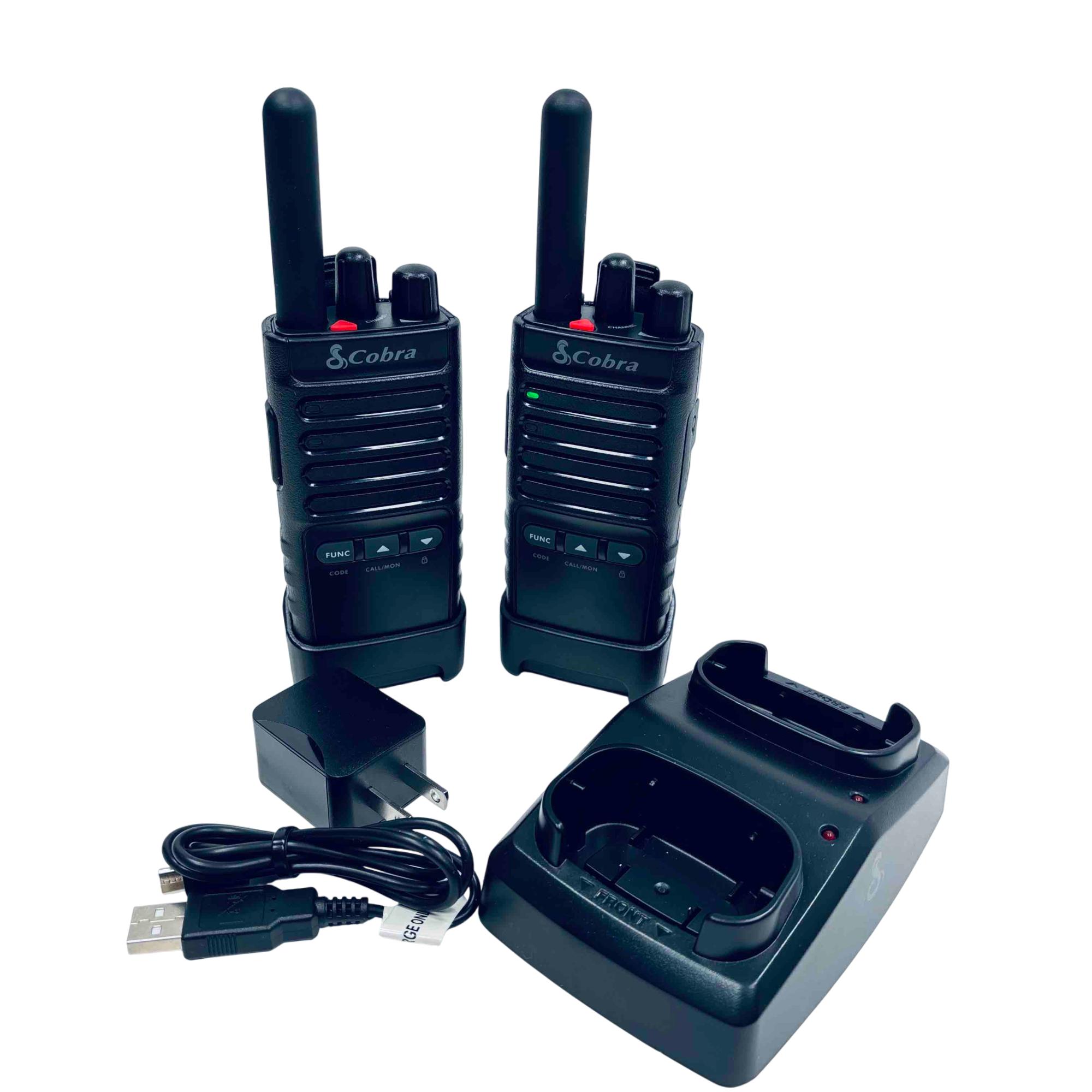 Cobra PX650 Series Professional 22 Channel Two-Way Radios/Walkie Talkie Set