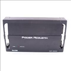 Power Acoustik RAZOR RZR1-2500D Monoblock 2-Ohm Stable 1-Ch. Car Audio ...
