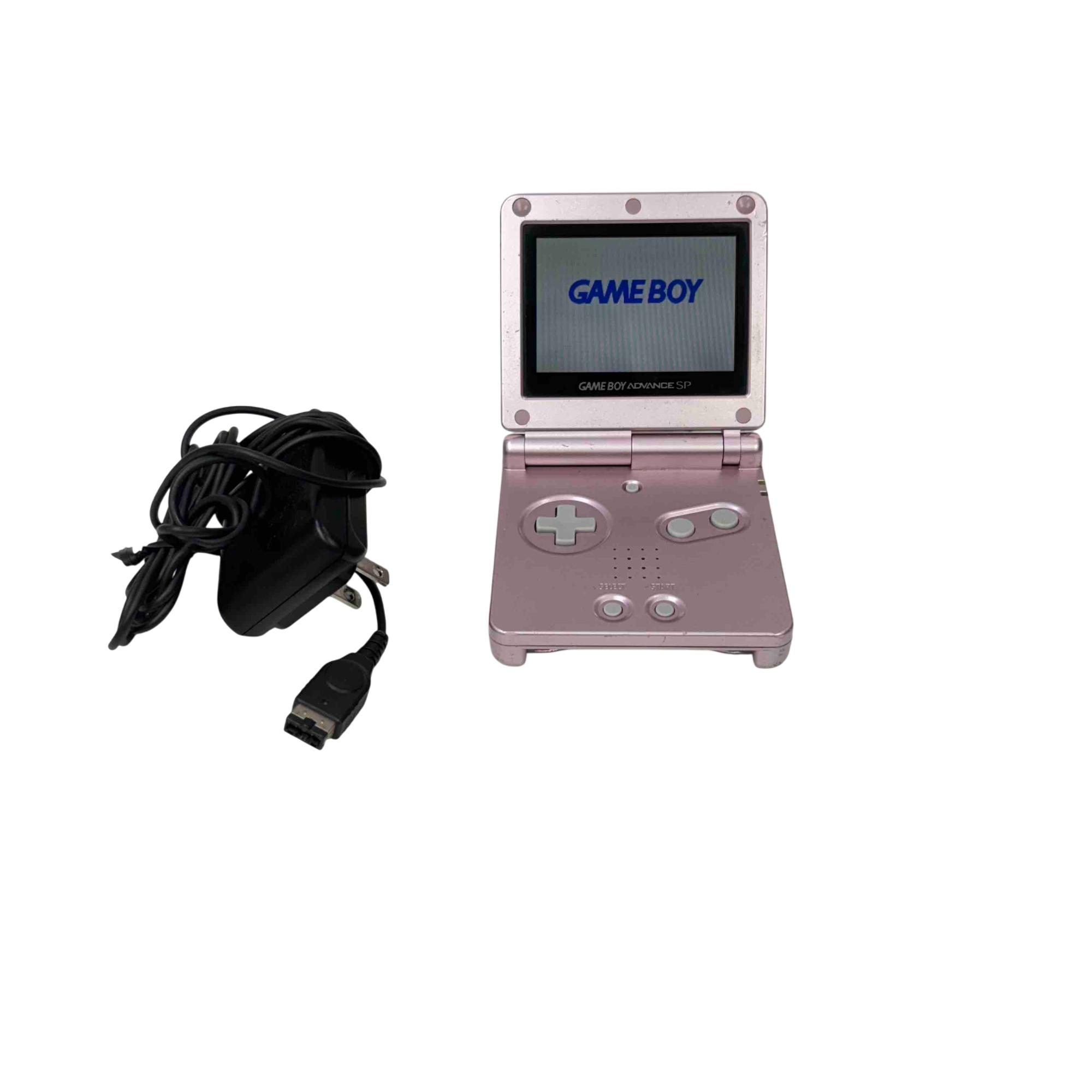 Nintendo Game Boy Advance SP AGS-101 Pearl Pink Handheld Console