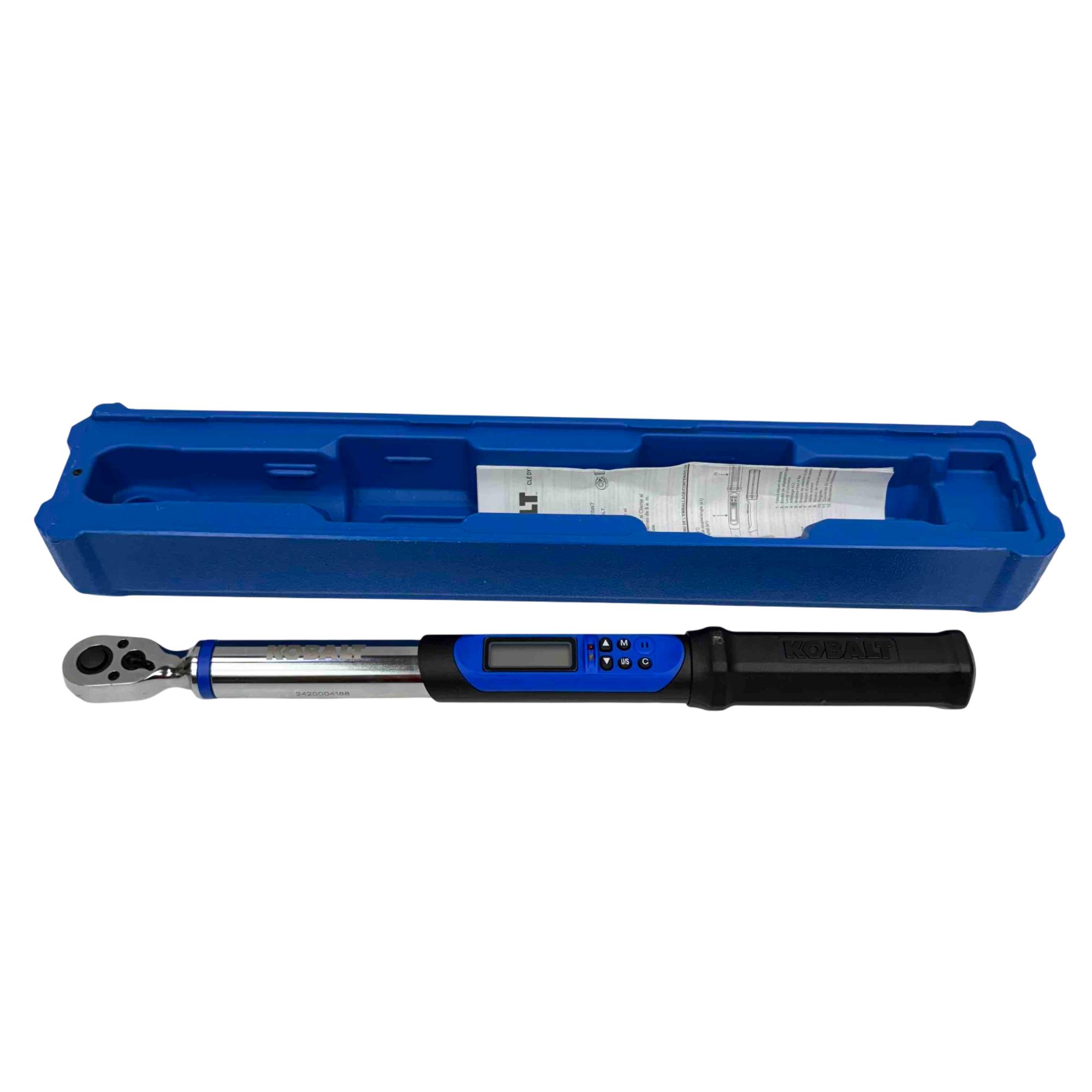 Kobalt 3/8" Drive Digital Torque Wrench 2884762