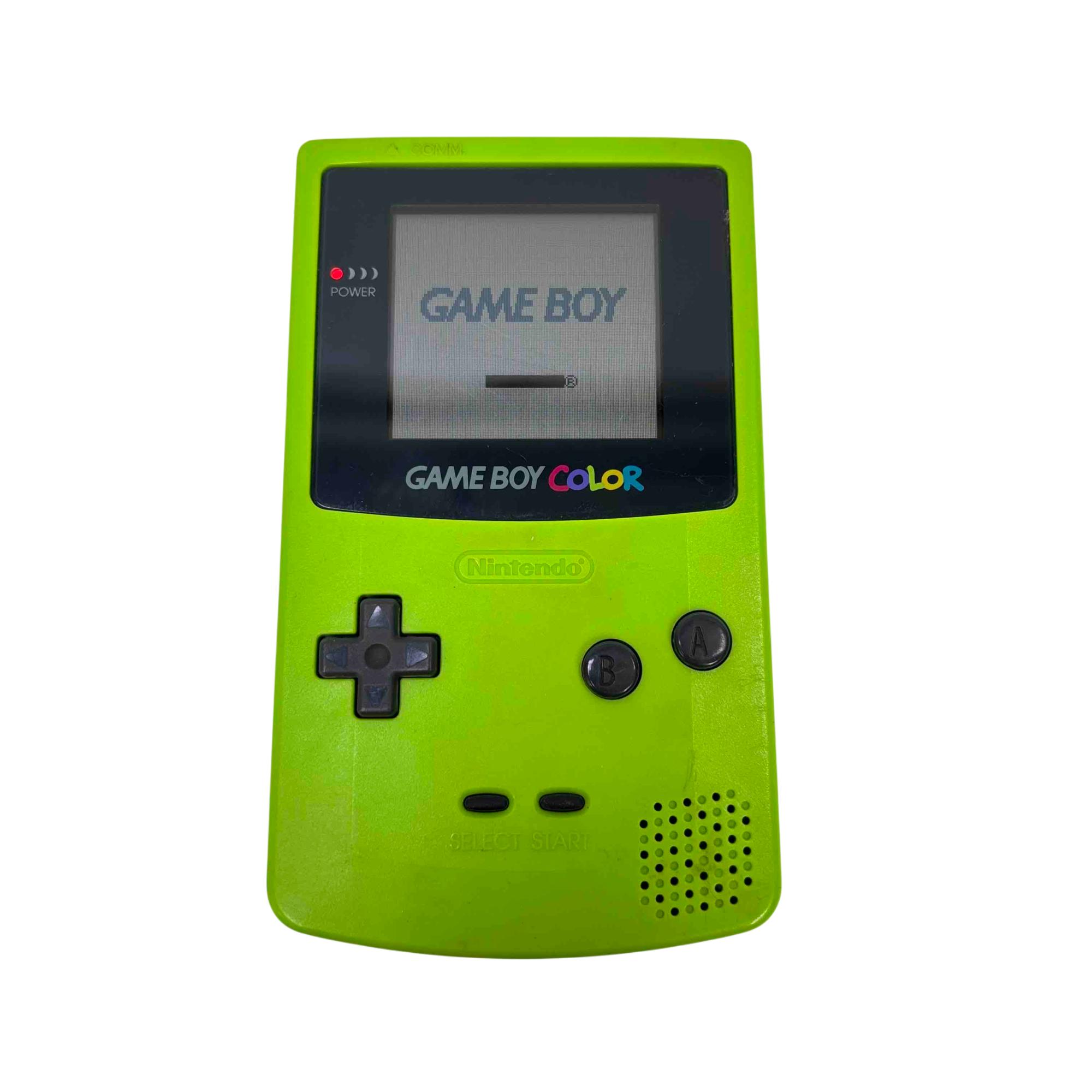 Nintendo Game Boy Color CGB-001 Kiwi Green Handheld Console