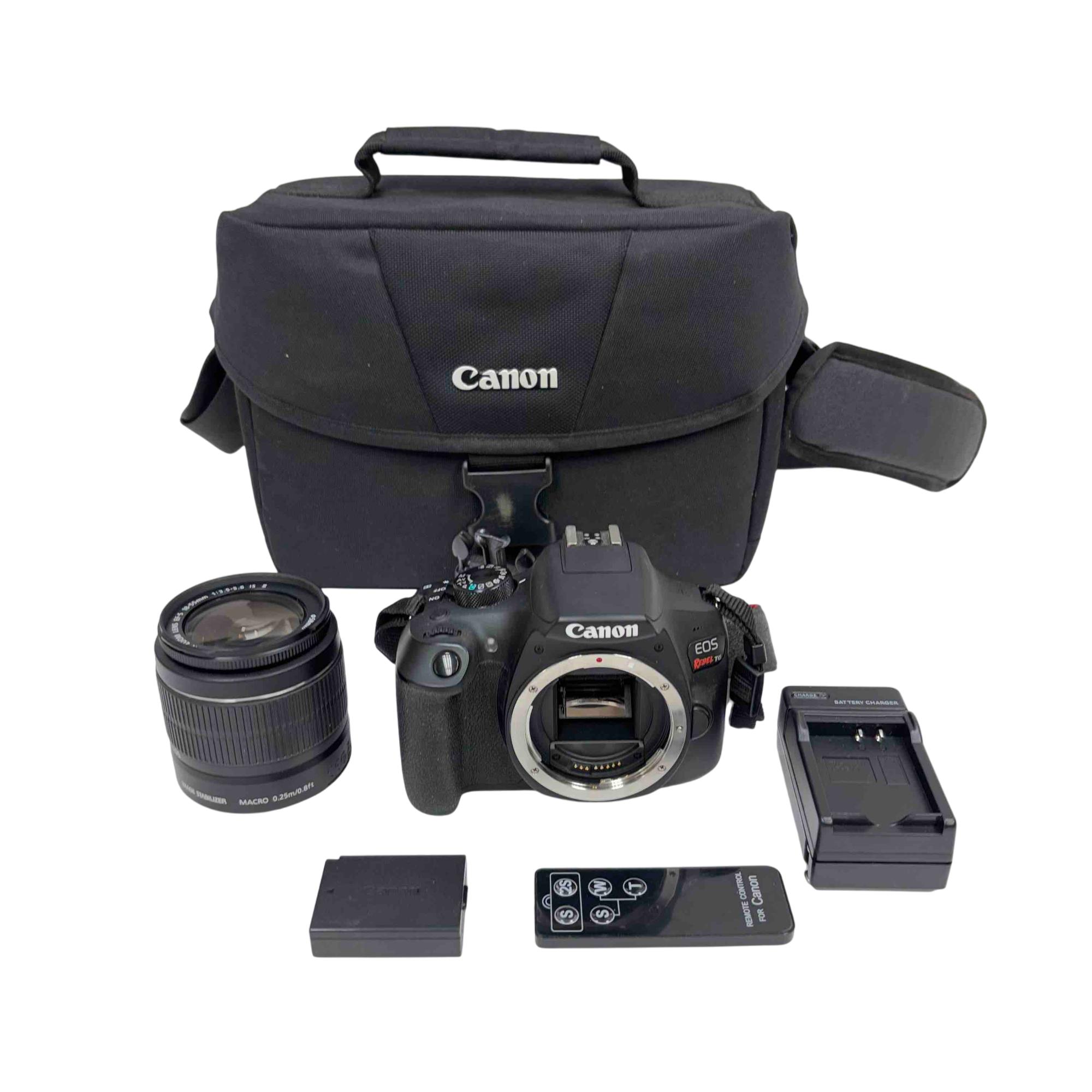 Canon EOS Rebel T6 18.0 Megapixel DSLR Camera Bundle