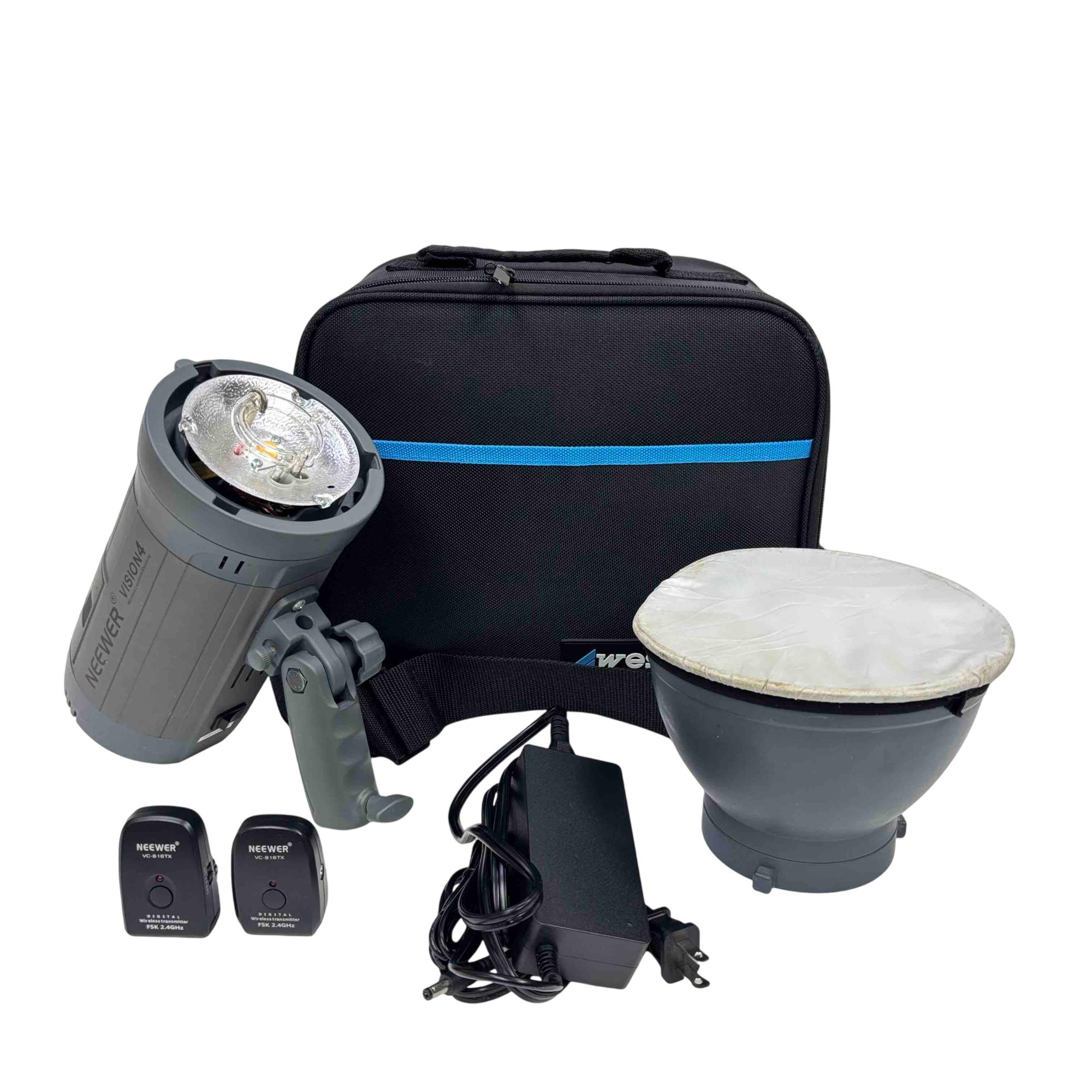 Neewer Vision4 400Ws Outdoor Studio Flash Strobe Kit