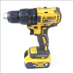 DEWALT DCD777 20-Volt Max Lithium-Ion 1/2-in Brushless Cordless Drill ...