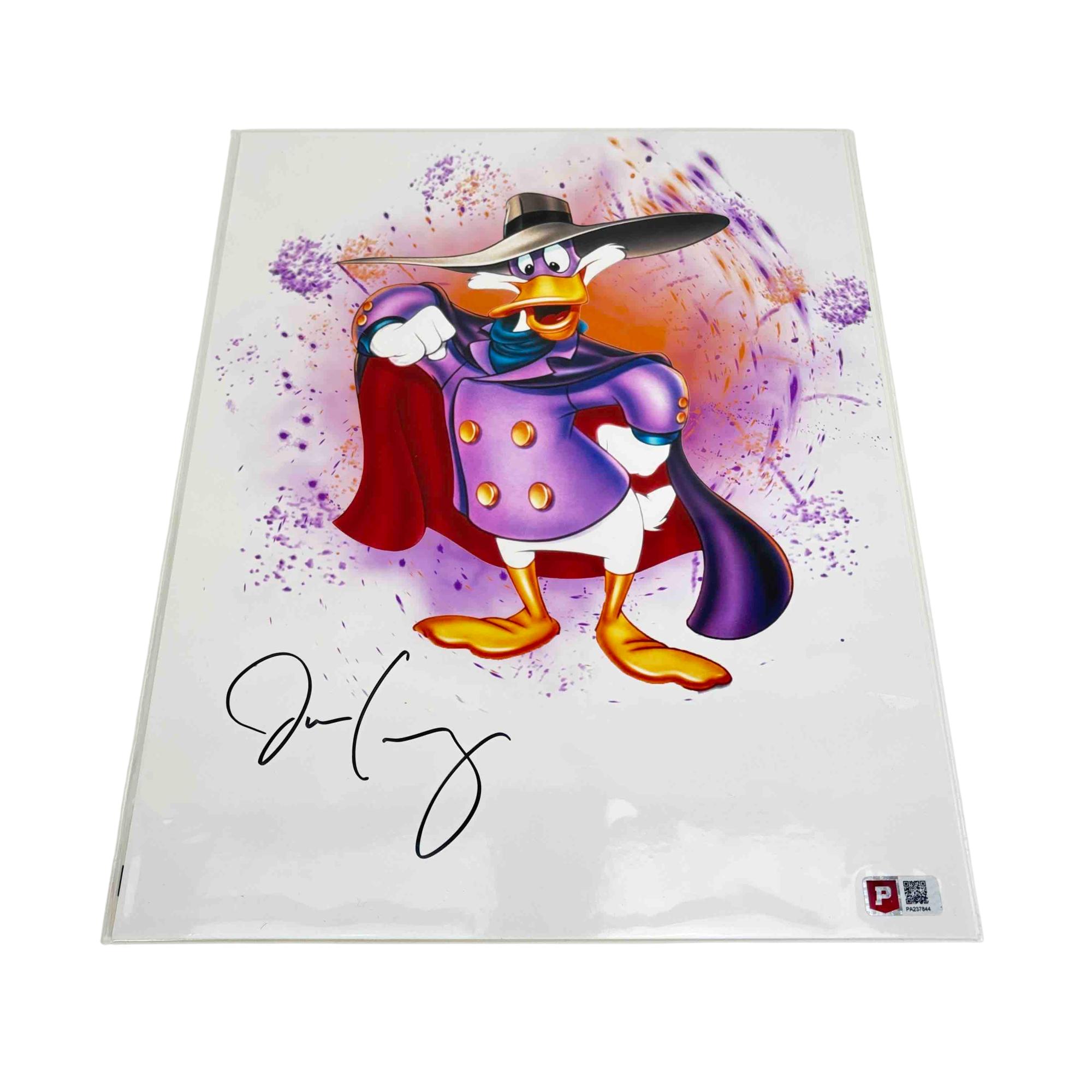 Darkwing Duck 14x11'' Poster Signed/Autographed by Jim Cummings
