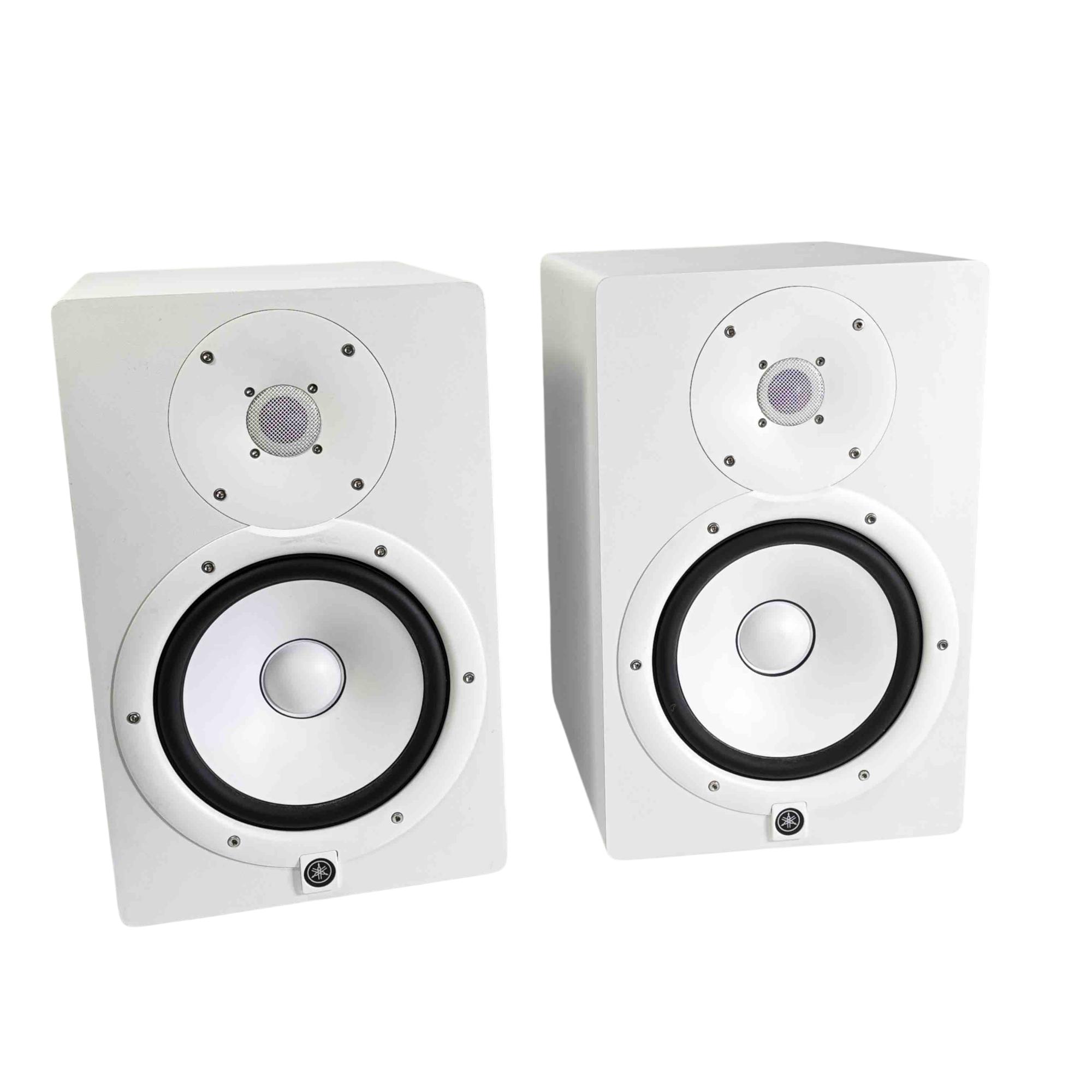 Yamaha HS8 8'' Powered Studio Monitor Speakers (Pair) - White - Pick-Up ...