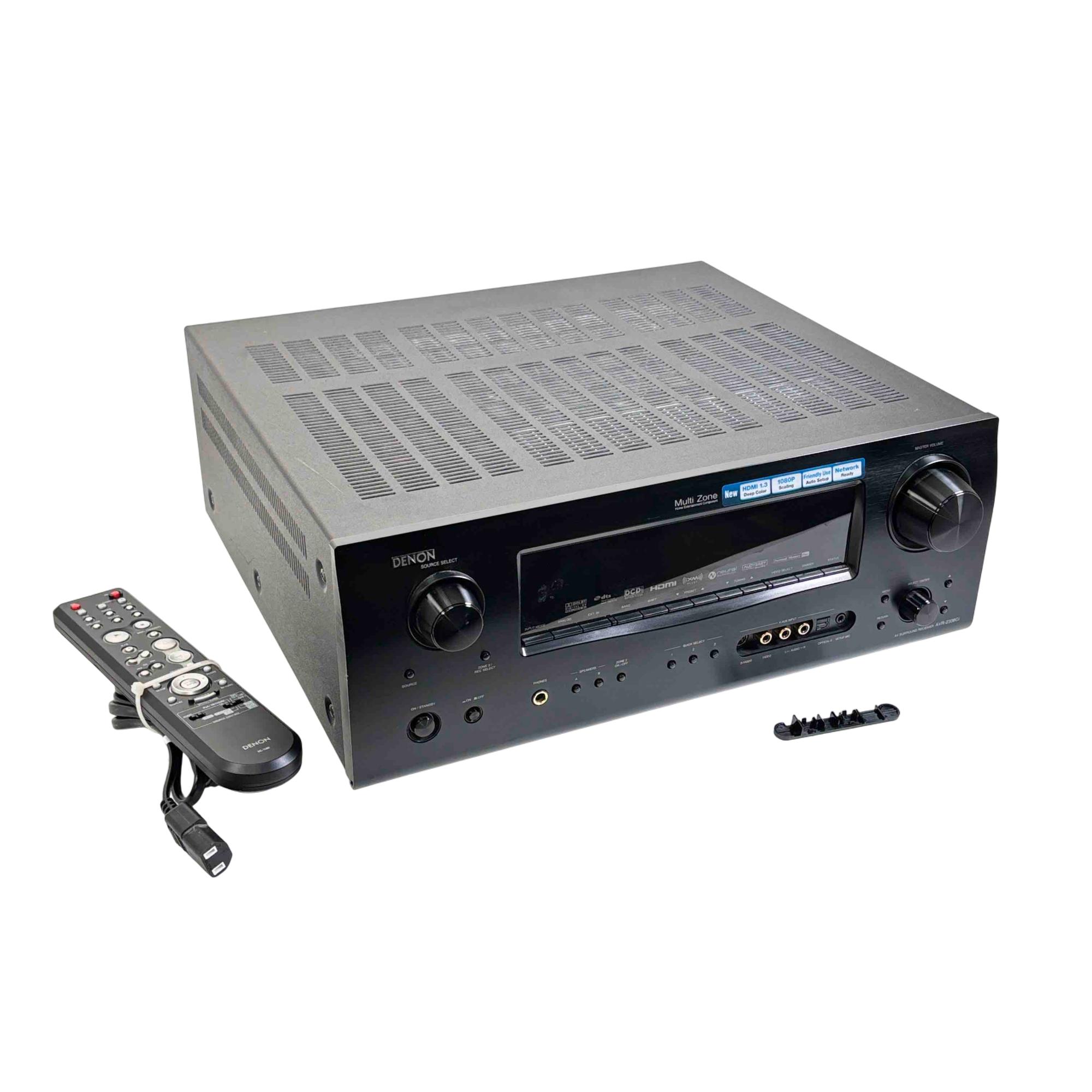 Denon AVR-2308CI Multi-Zone 7.1 Channel Home Theater Receiver Local ...