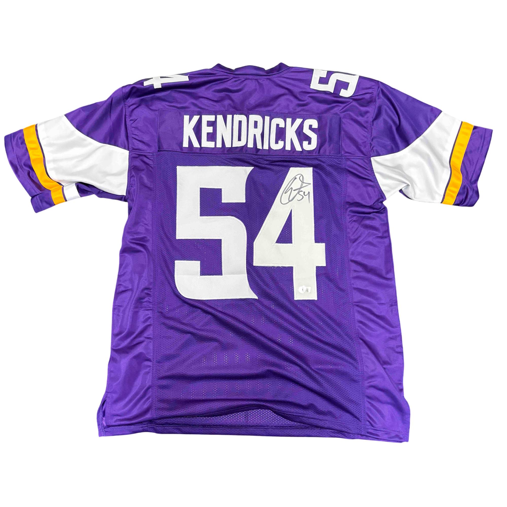 Eric Kendricks Auto Size XL MN Vikings Football NFL Jersey - Beckett ...