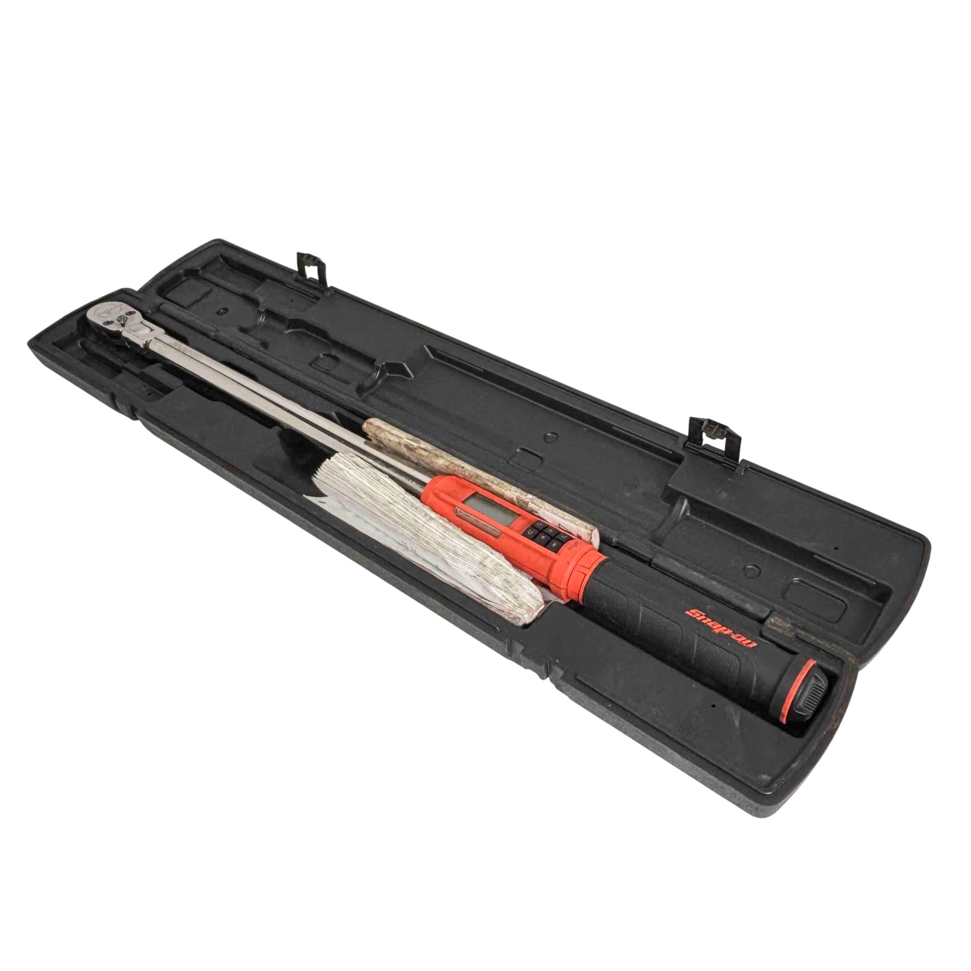 Snap-On Tools ATECH3F300OB 1/2'' 15-300 ft-lb Flex-Head TechAngle ...