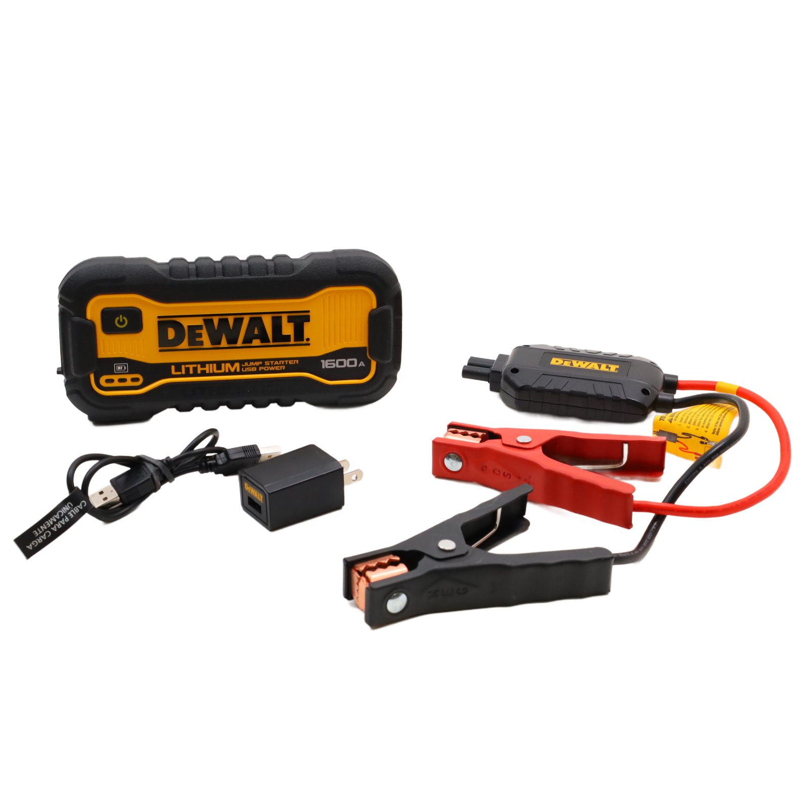 DeWalt DXAELJ16 1600 Peak Amp Lithium-Ion Power Bank Jump Starter