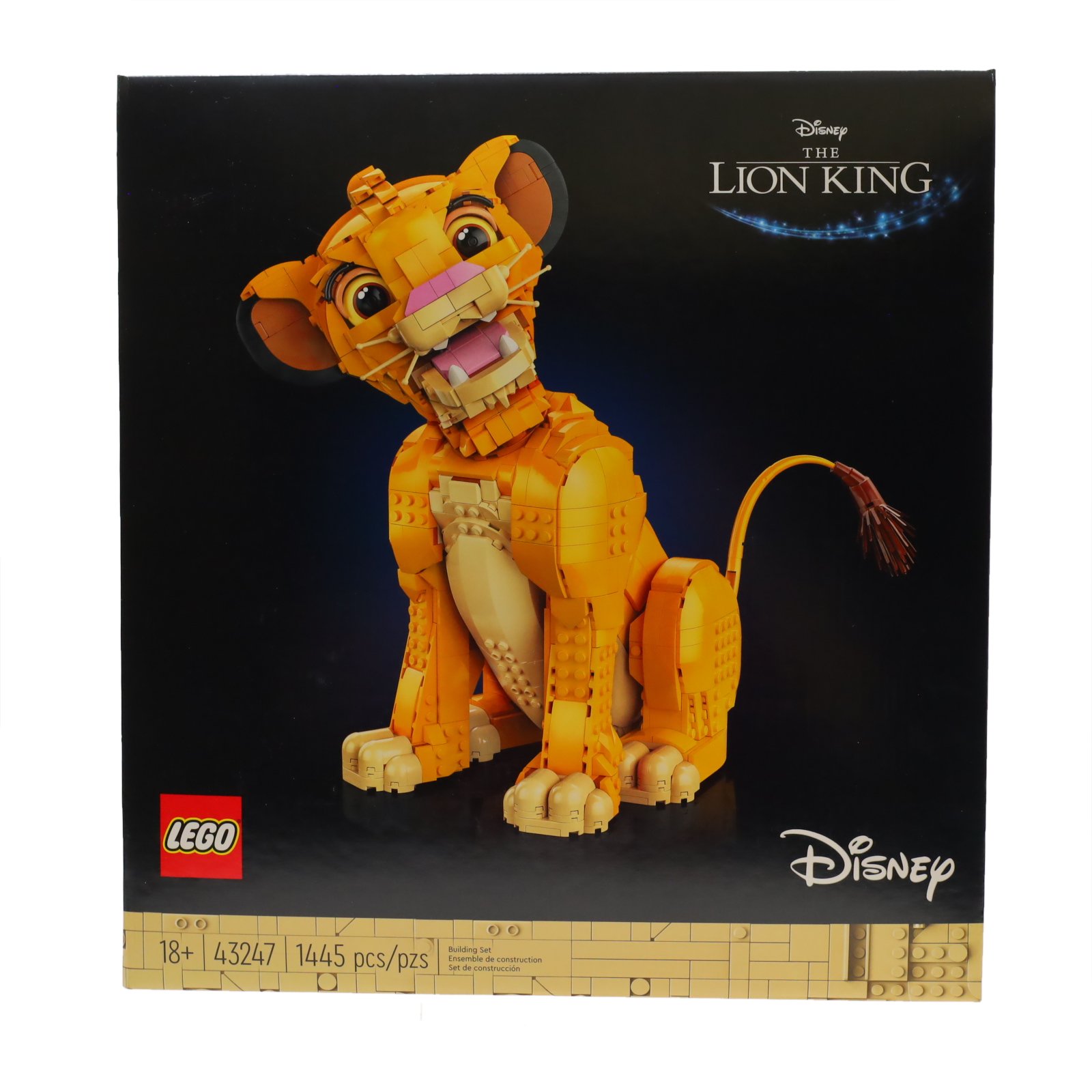 LEGO Disney: Young Simba the Lion King 43247 1445-Piece Building Set