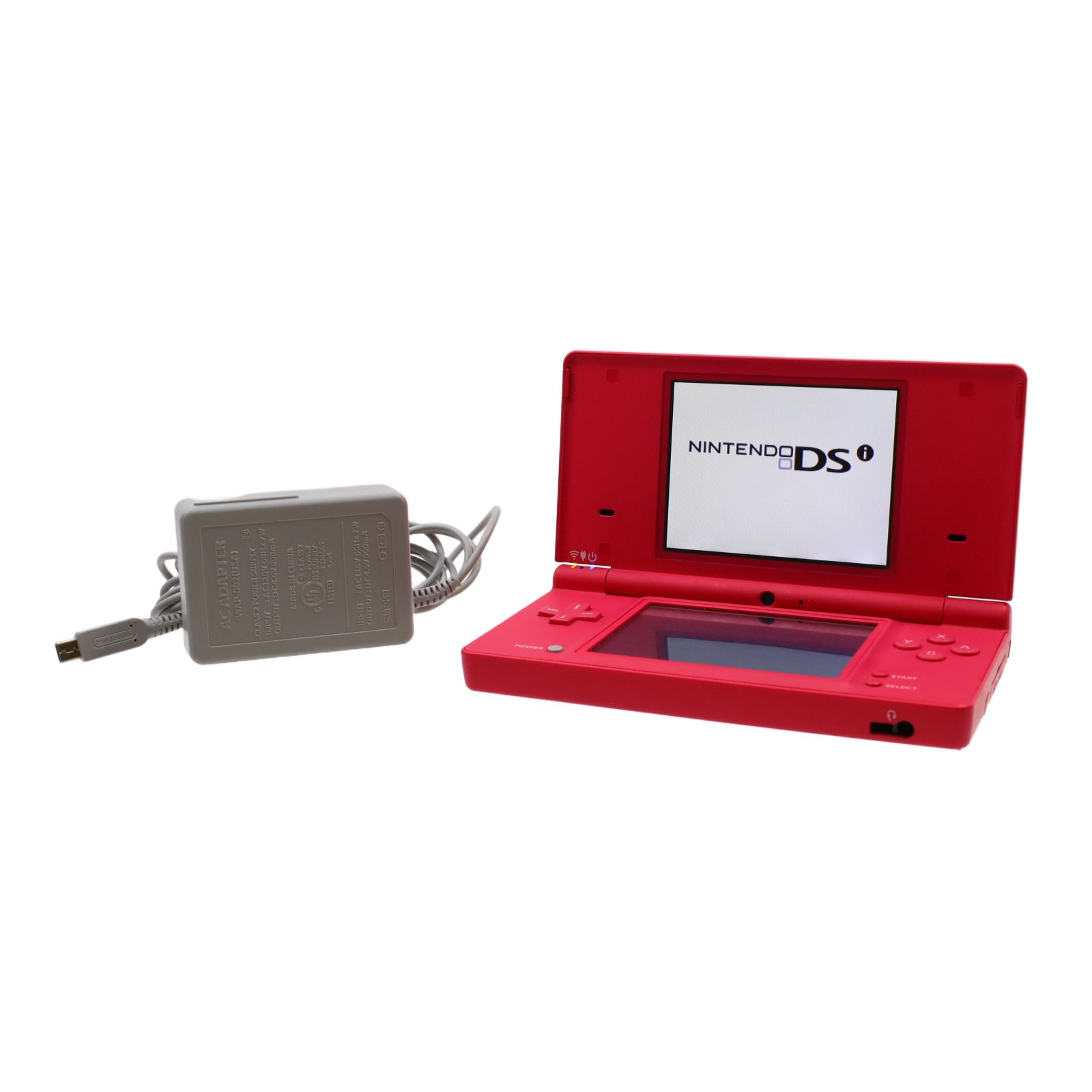 Nintendo DSi TWL-001 Dual-Screen Handheld Video Game System - Pink (2433)