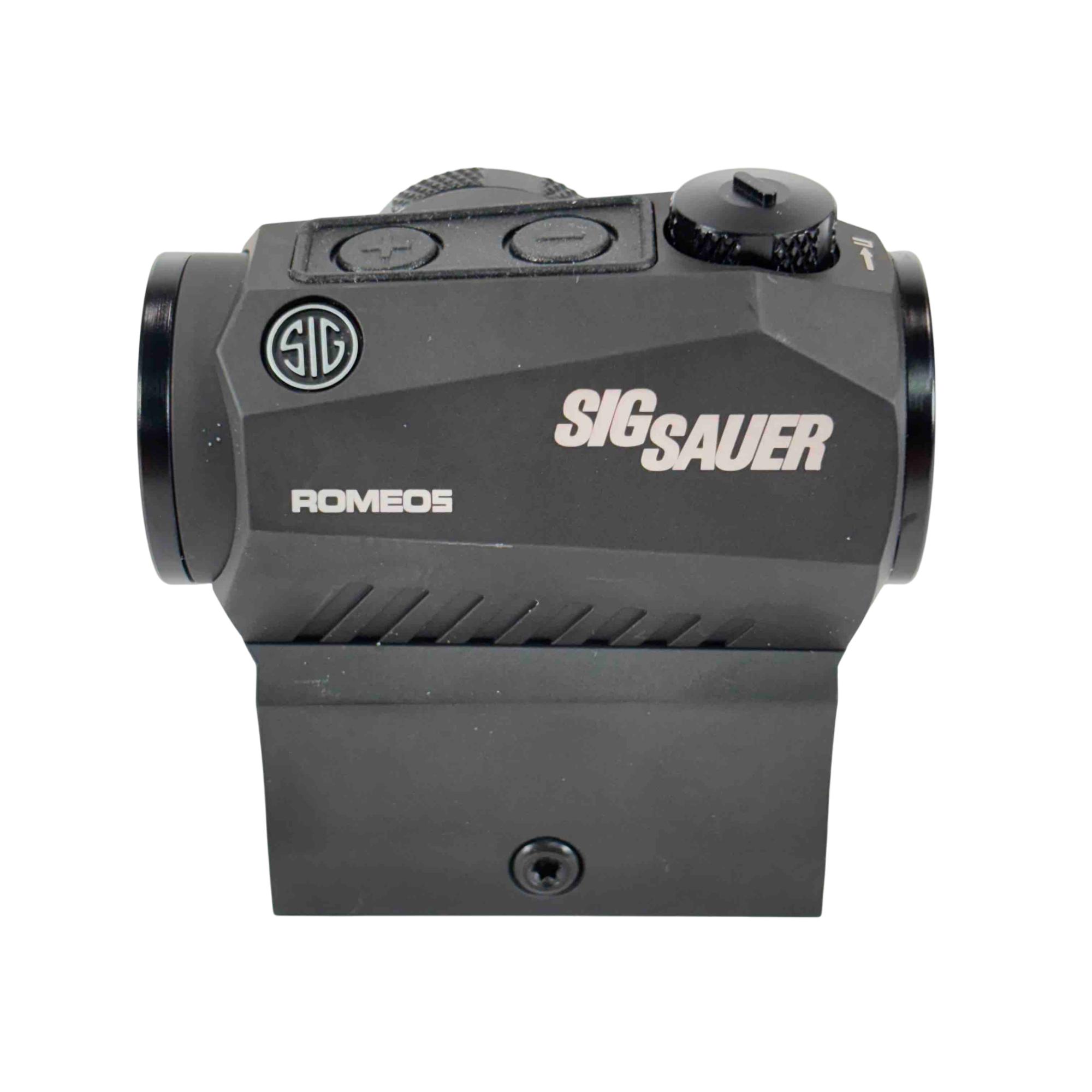 Sig Sauer Romeo5 1x20mm IPX-7 Rated Compact Tactical/Military Red Dot Sight