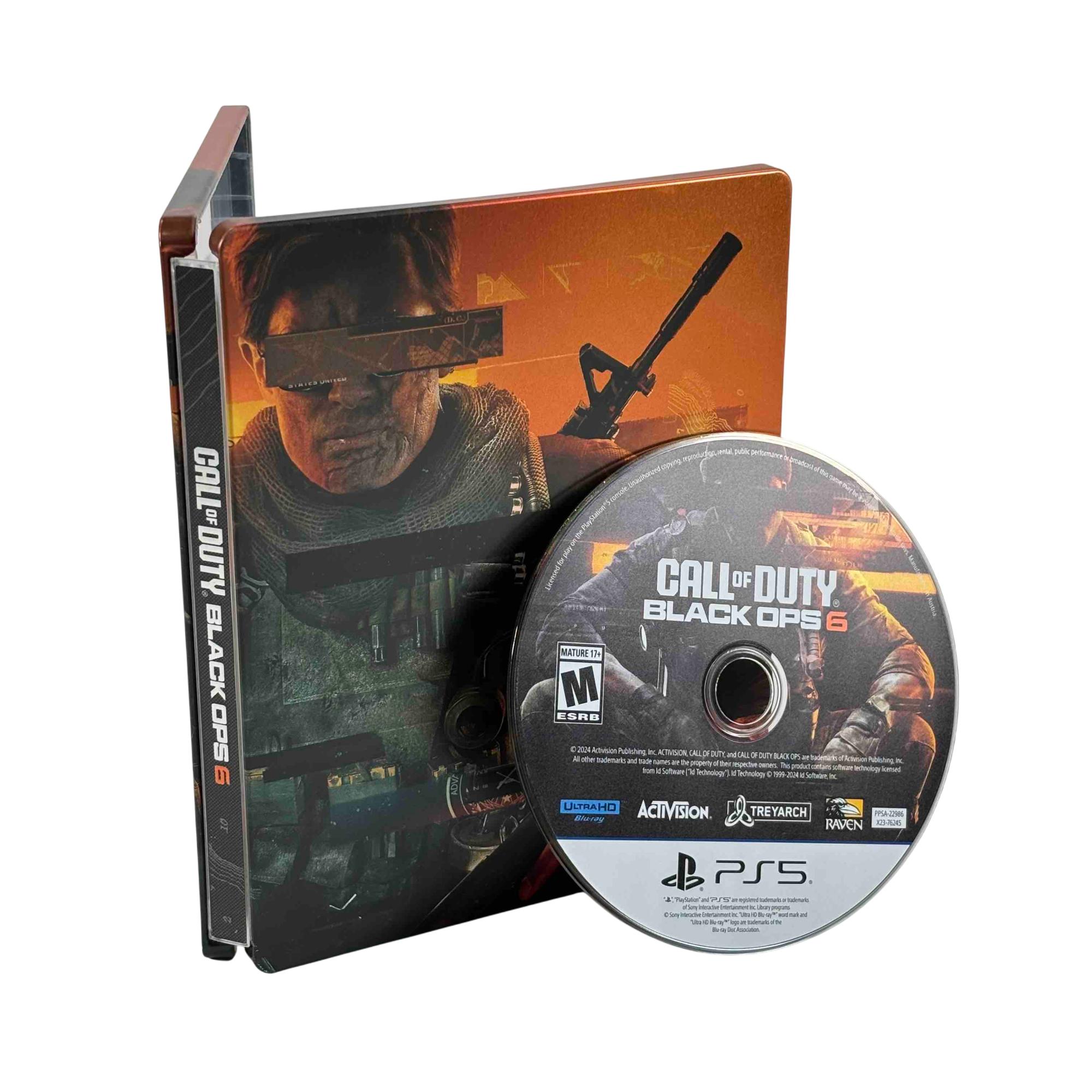 Call of Duty: Black Ops 6 Steelbook Edition for the Sony PlayStation 5