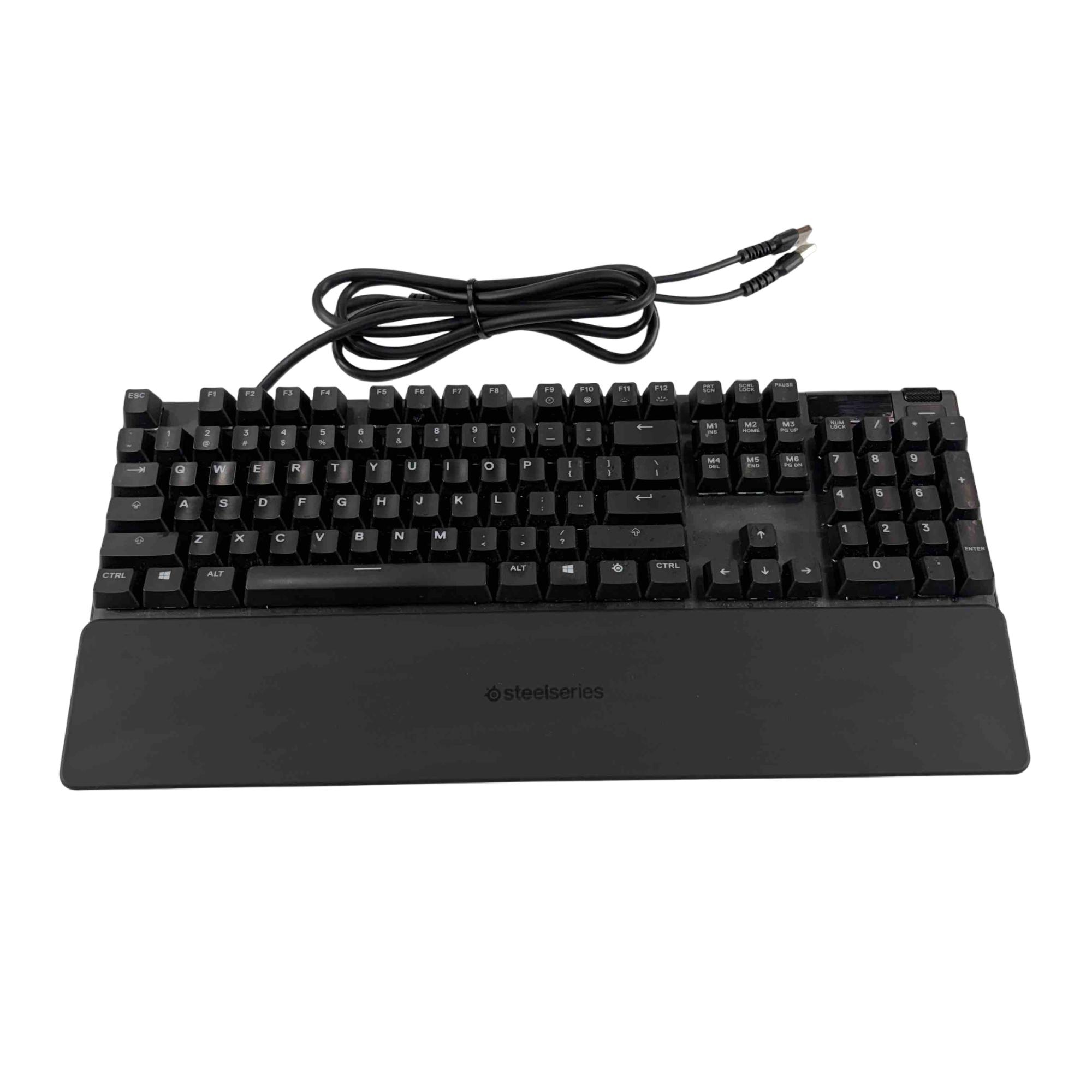 SteelSeries Apex Pro KB-00009 HyperMagnetic Corded Mechanical Gaming Keyboard