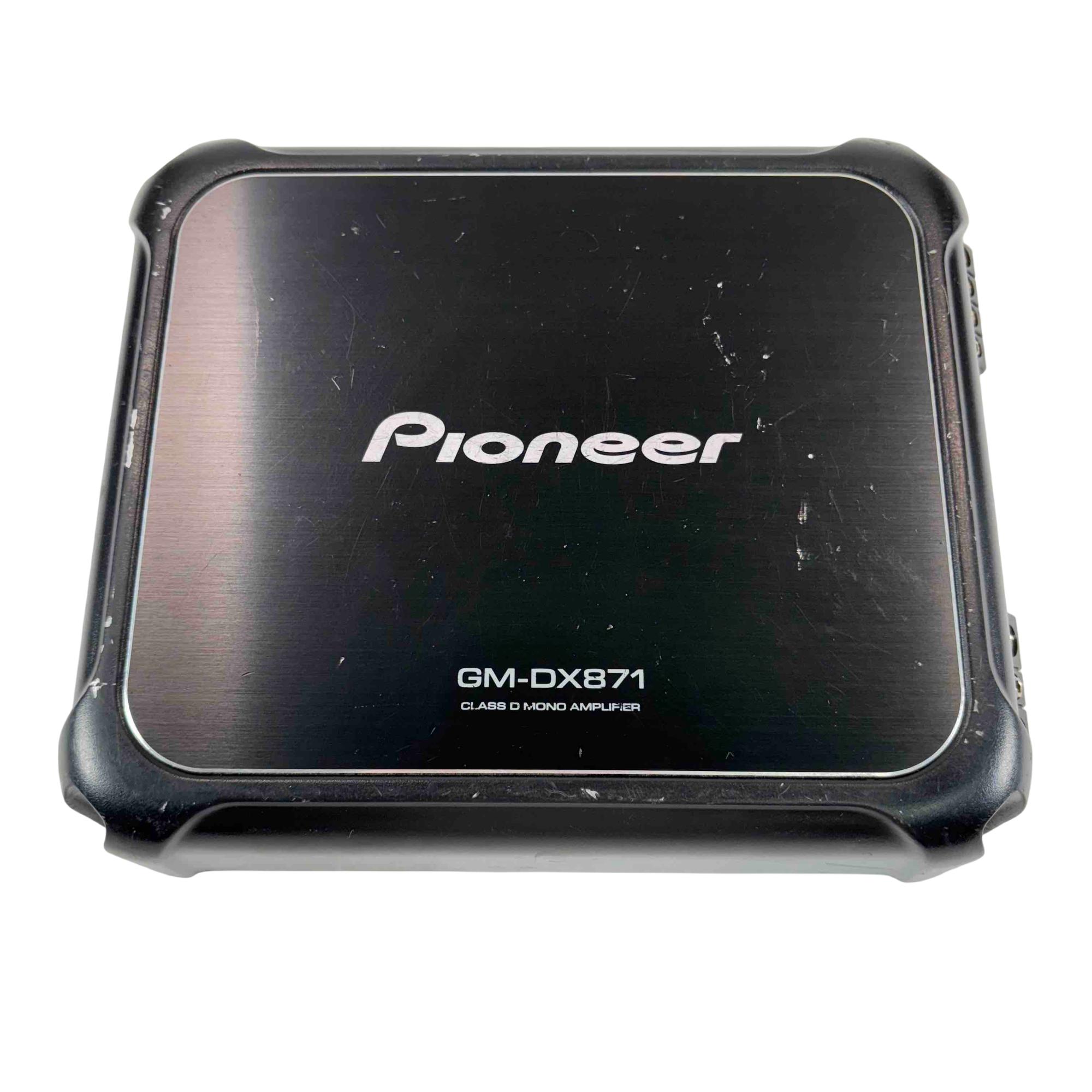Pioneer GM-DX871 800 Watts RMS x 1 at 1 Ohm Monoblock Subwoofer Amplifier