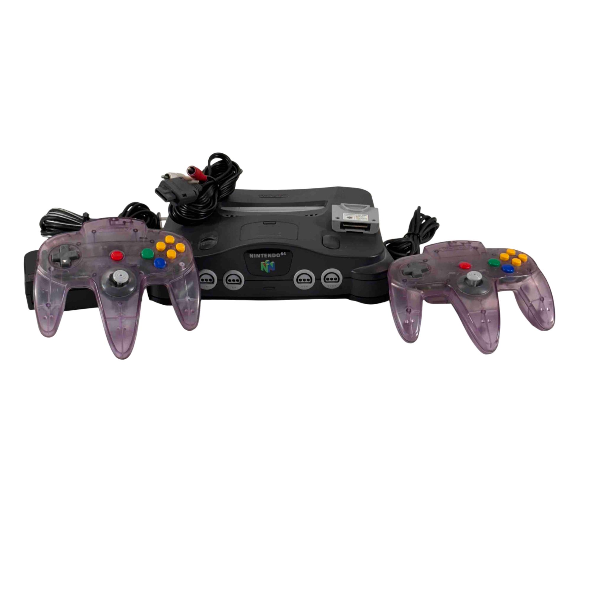 Nintendo 64 N64 NUS-001 64-bit CPU Home Video Game Console