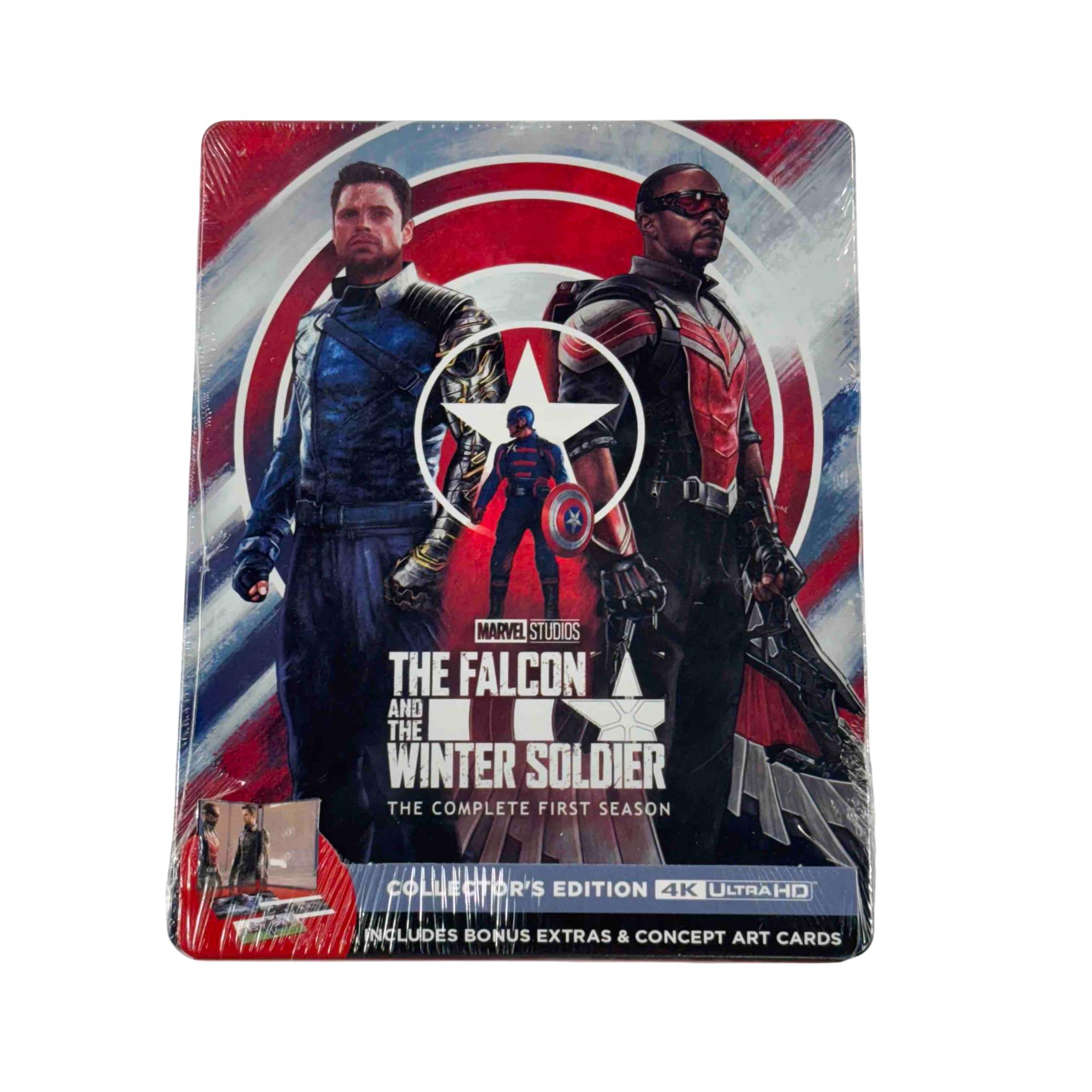 The Falcon And The Winter Soldier Season 1 Blu-ray 4K UHD Steelbook Set