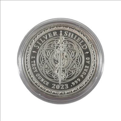 2023 Silver Shield Trivium 1 Troy oz .999 Fine Silver Round