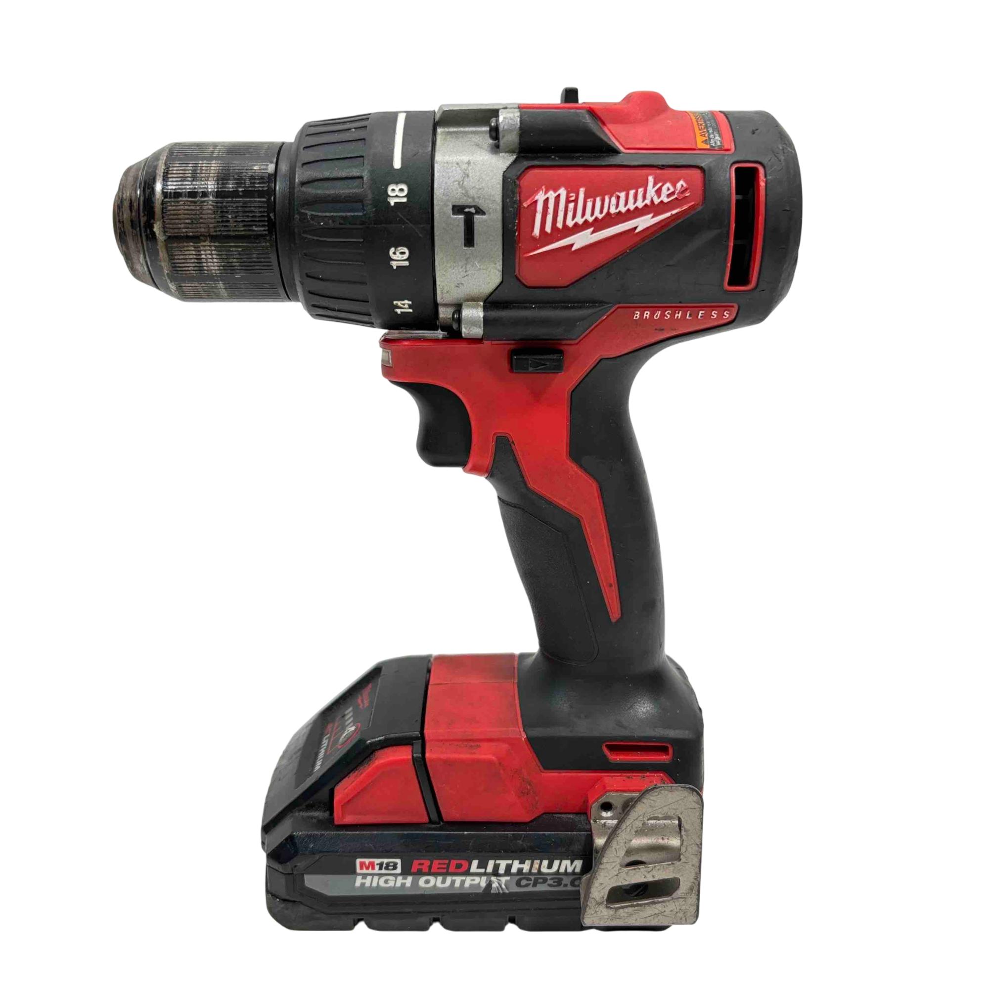 Milwaukee 2902-20 18V Lithium-Ion Brushless Cordless 1/2" Compact ...