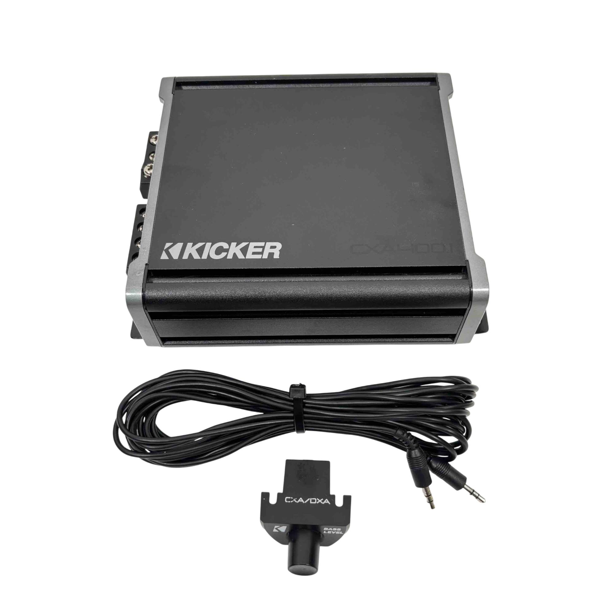 Kicker CXA400.1 CX Series Mono Subwoofer Amplifier - 400 Watts RMS x 1