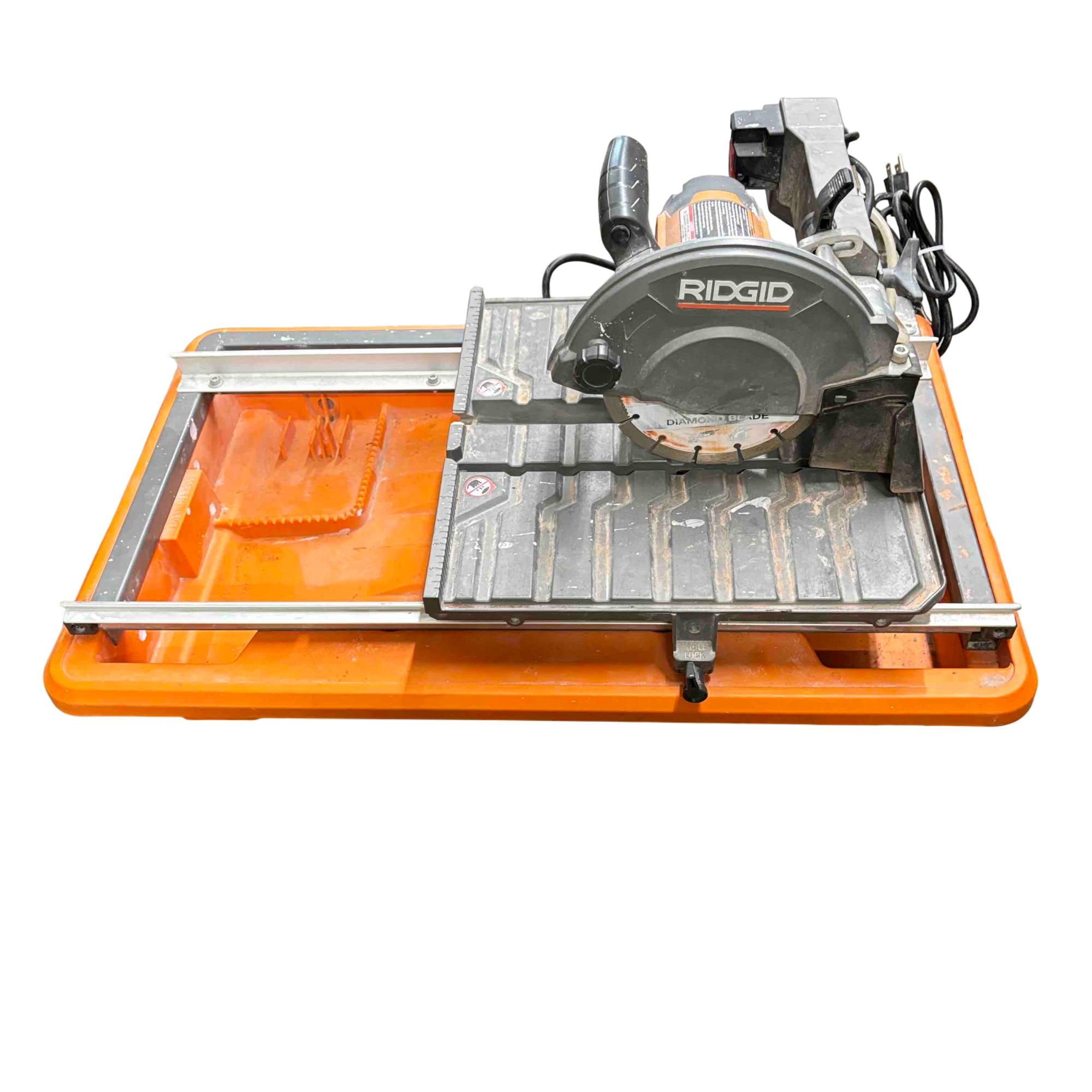 RIDGID R40311 9 Amp 7" Corded Wet Tile Saw -Local Pickup Only