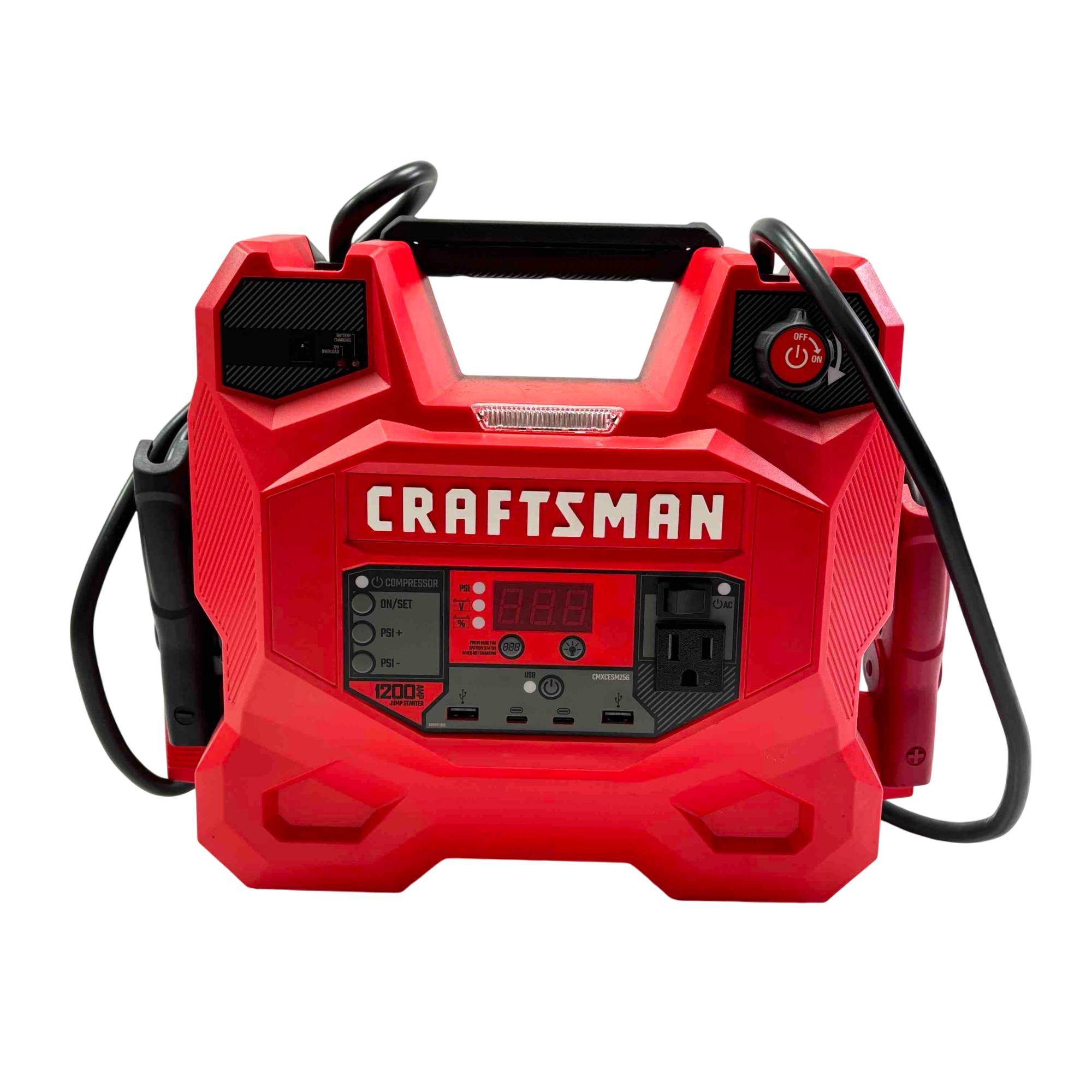 Craftsman CMXCESM256 1200 Peak Amp Jump Starter/Portable Power Station