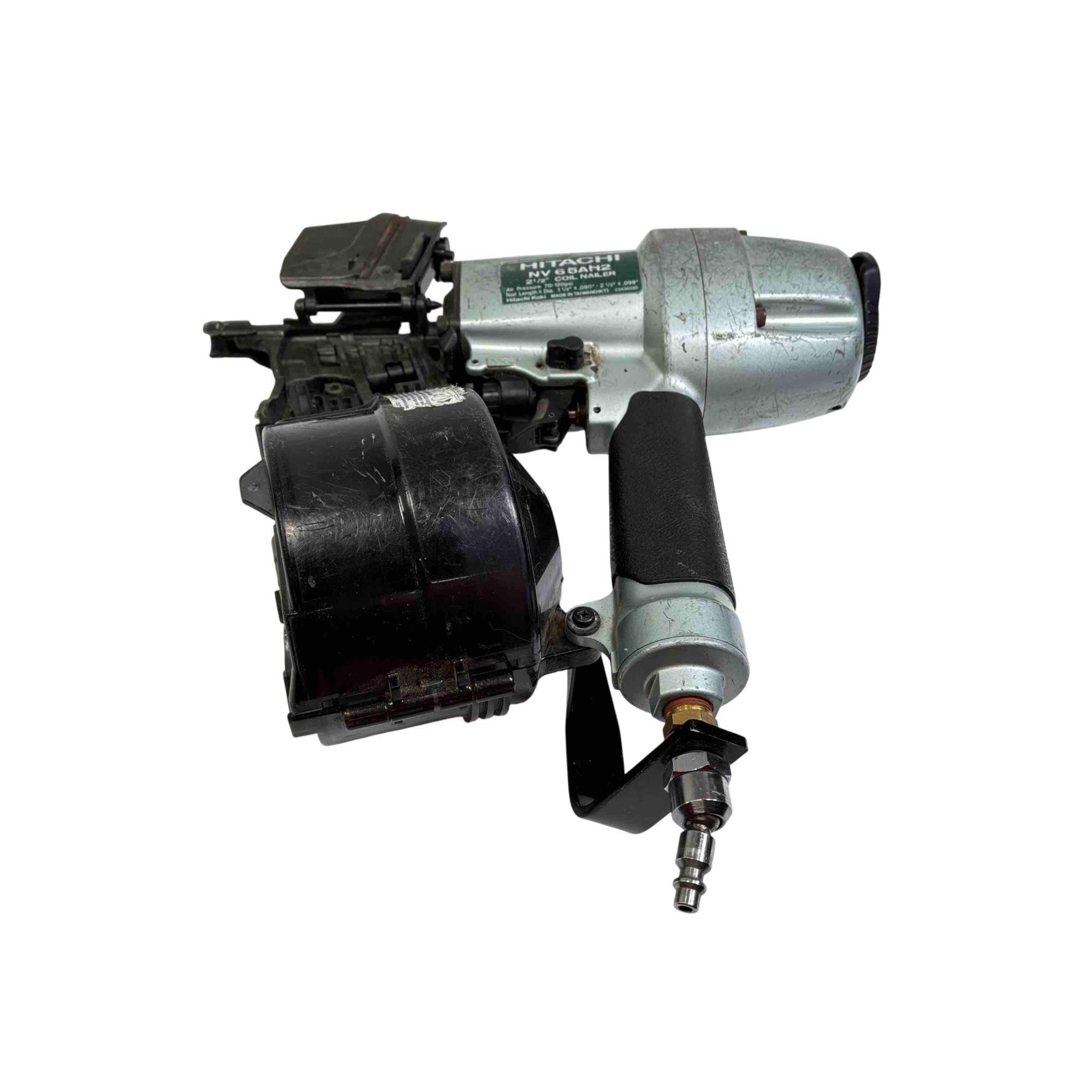 Metabo HPT NV65AH2 2 1/2" Pneumatic Coil Nailer 3543