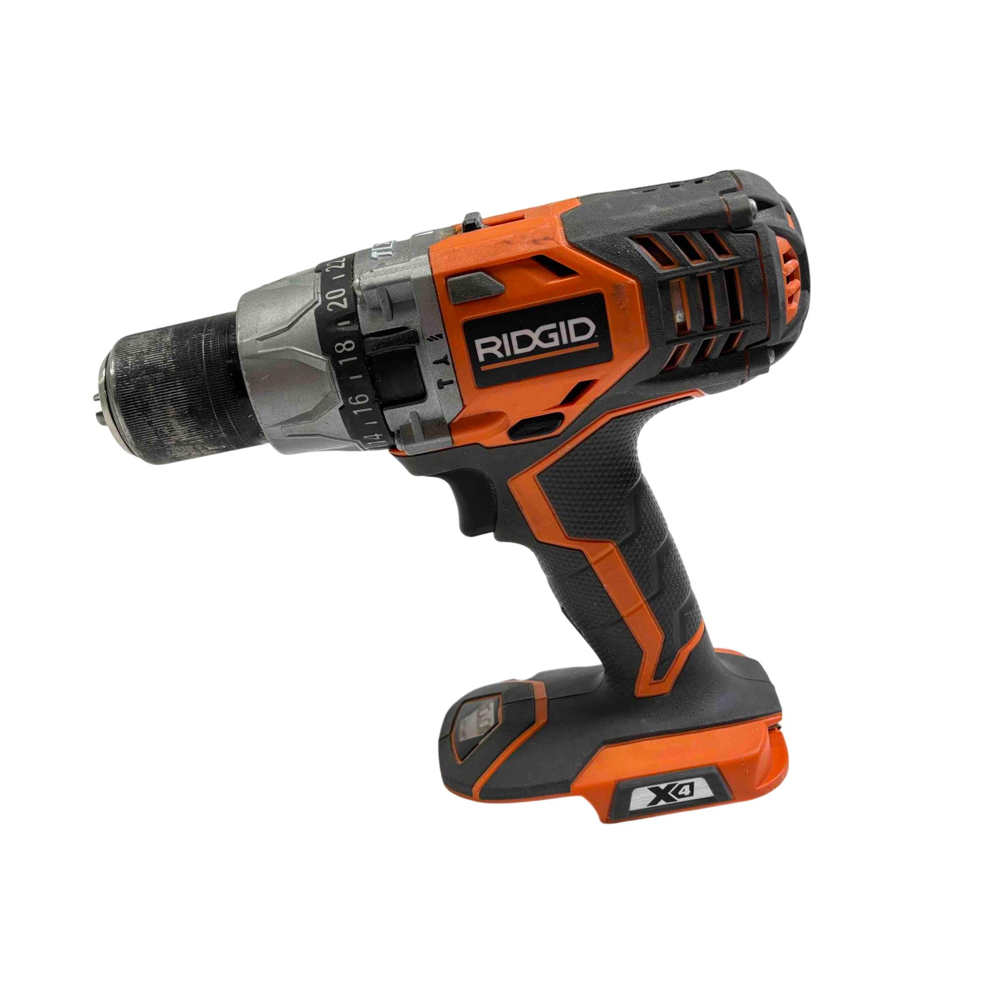 RIDGID R8611501 X4 18V Cordless 1/2" Hammer Drill/Driver