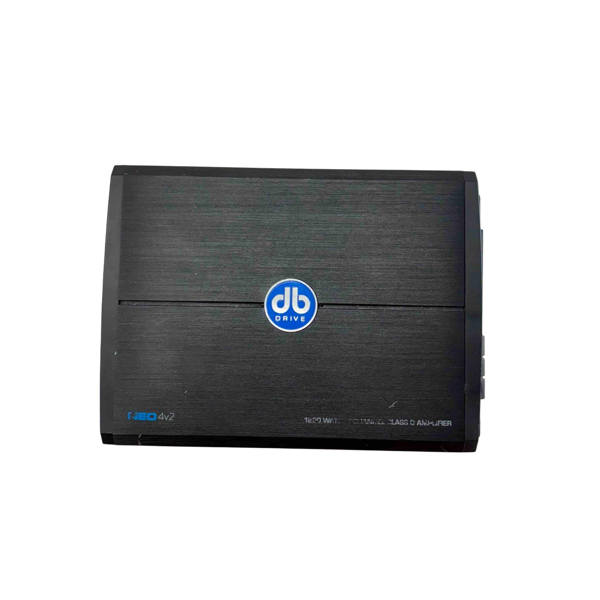 DB Drive NEO4V2 Marine 4 Channel 1,250 Watt Class D Full Range Amplifier