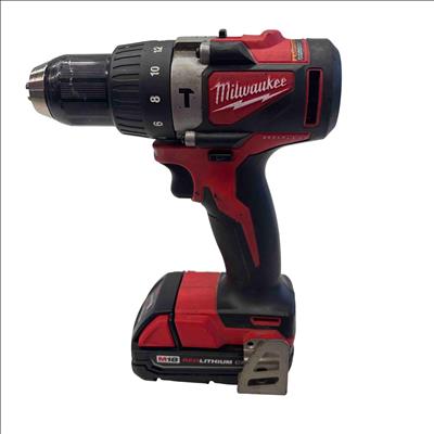 Milwaukee 2902-20 M18 18V Brushless Cordless 1/2" Compact Hammer Drill