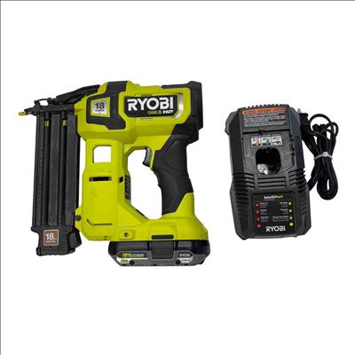Ryobi P322 ONE+ HP 18V 18-Gauge Brushless Cordless AirStrike Brad Nailer
