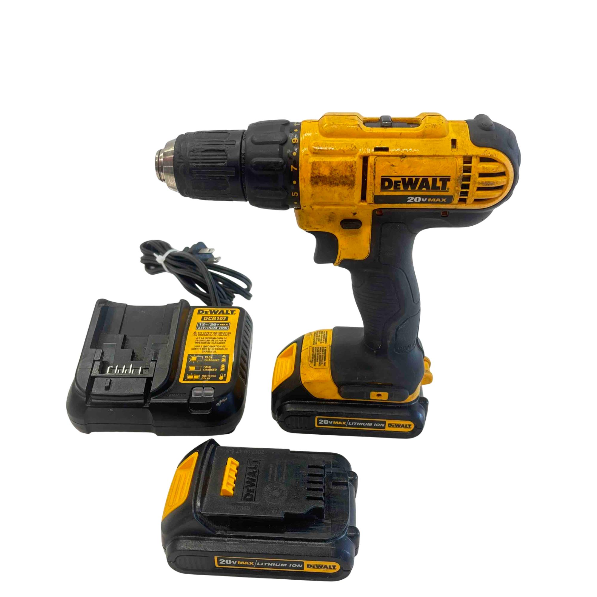 DeWalt DCD771 20V MAX Lithium Ion Cordless 1/2" Drill Driver