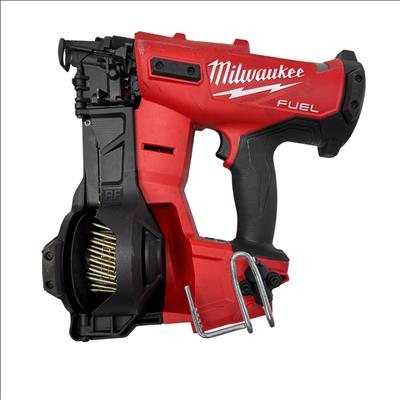 Milwaukee 2909-20 M18 FUEL 18-Volt Brushless Cordless Coil Roofing Nailer