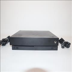 Microsoft 1787 Black Xbox One X 1TB 4K Home Video Gaming Console 5017