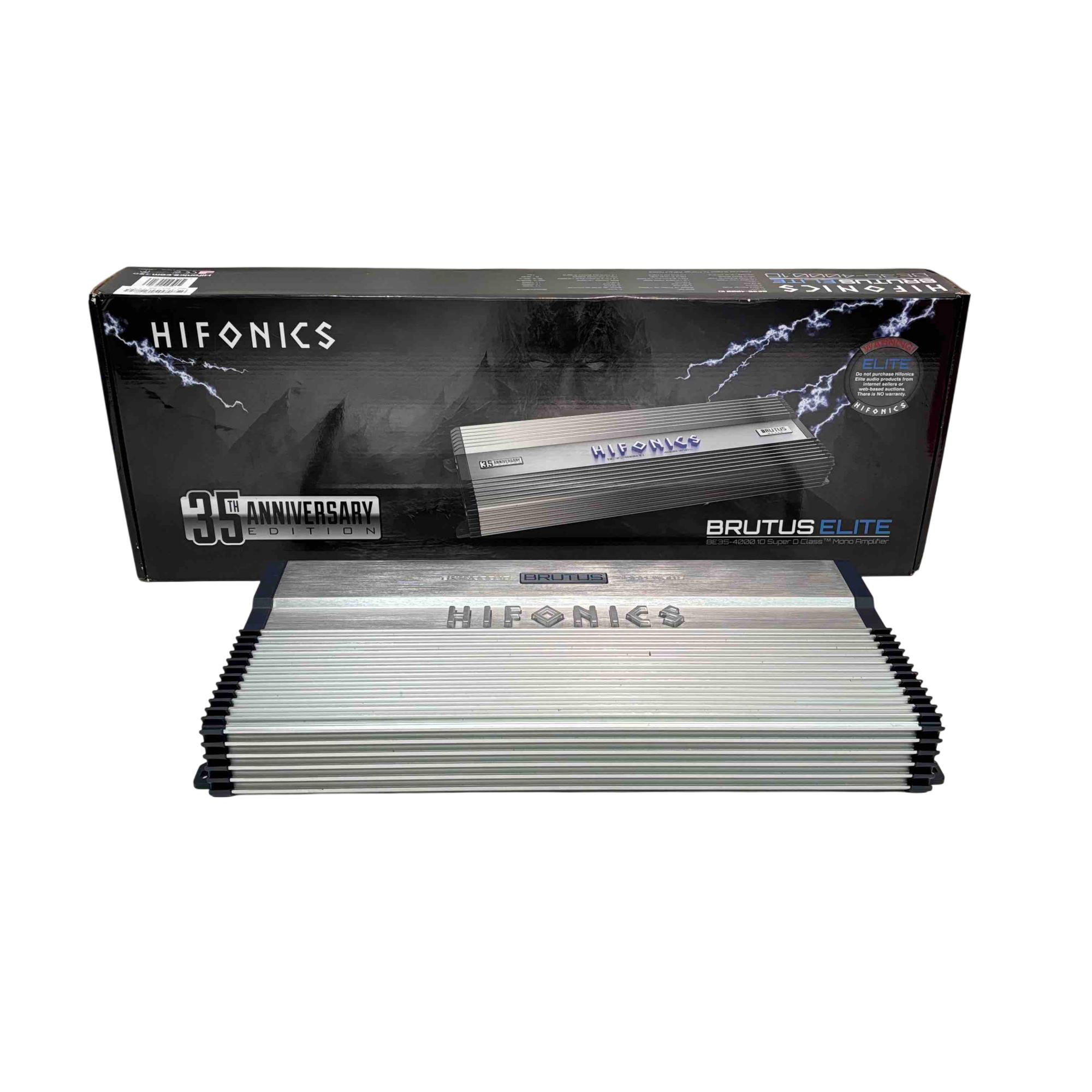 Hifonics BE35-4000.1D Brutus Elite 4000 Watt Mono Class D Car Amplifier