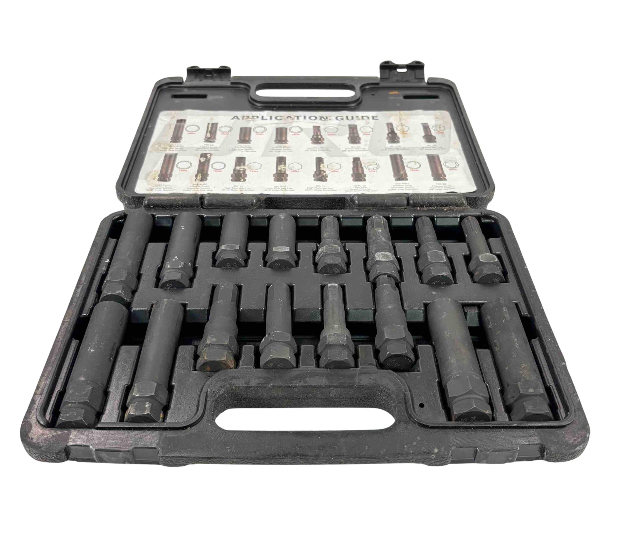 Steelman Pro 78537 16-Piece Locking Lug Nut Master Key Set