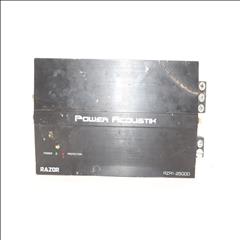 Power Acoustik RZR1-2500D RAZOR Series Subwoofer 1-Channel 2500-W ...