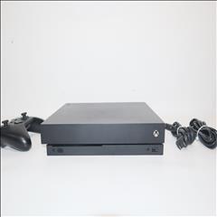 Microsoft 1787 Black Xbox One X 1TB 4K Home Video Gaming Console 4817