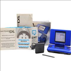 Nintendo DS NTR-001 Dual-Screen Portable Video Game System - Blue