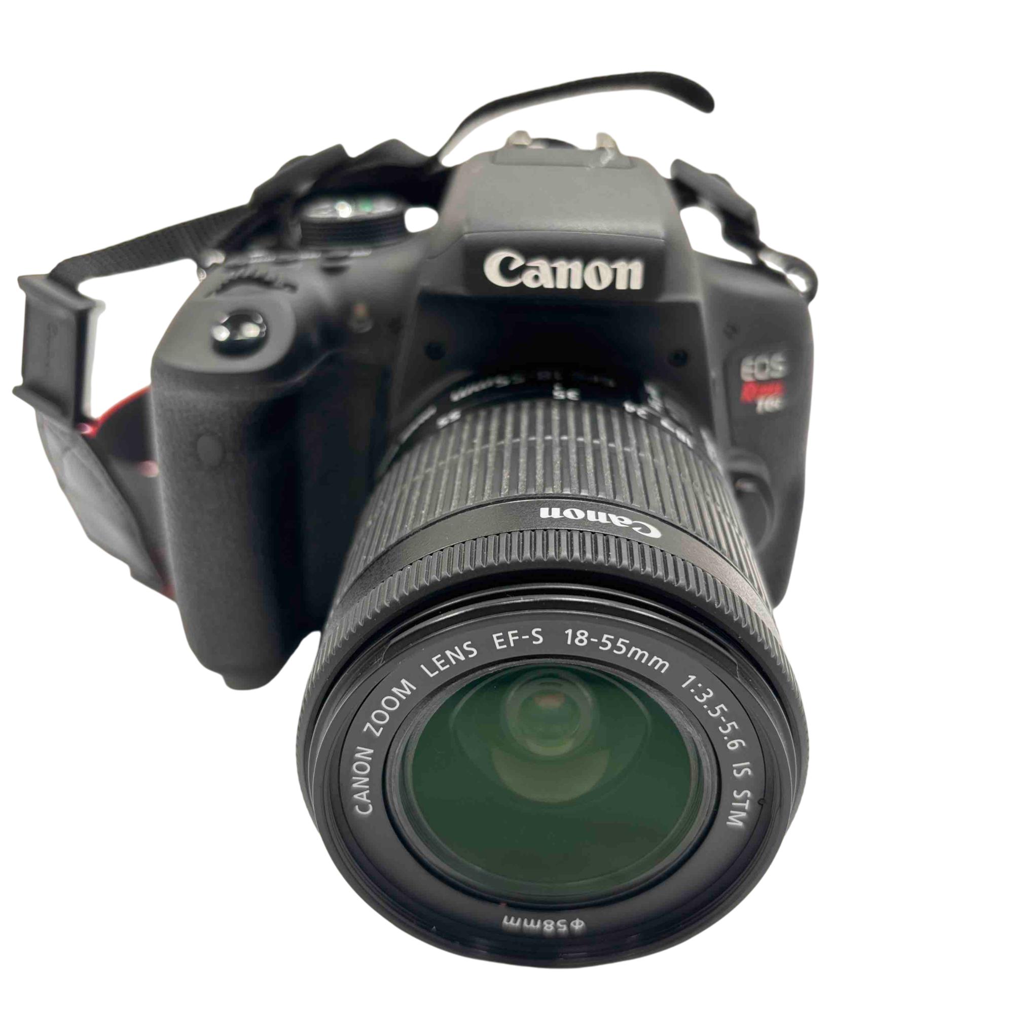 Canon EOS Rebel T6i 24.2MP DSLR Camera 18-55mm f/3.5-5.6 IS STM Lens ...