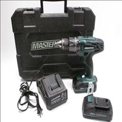 Masterforce 241-0460 Cordless 1/2" Drill Driver Kit 20V